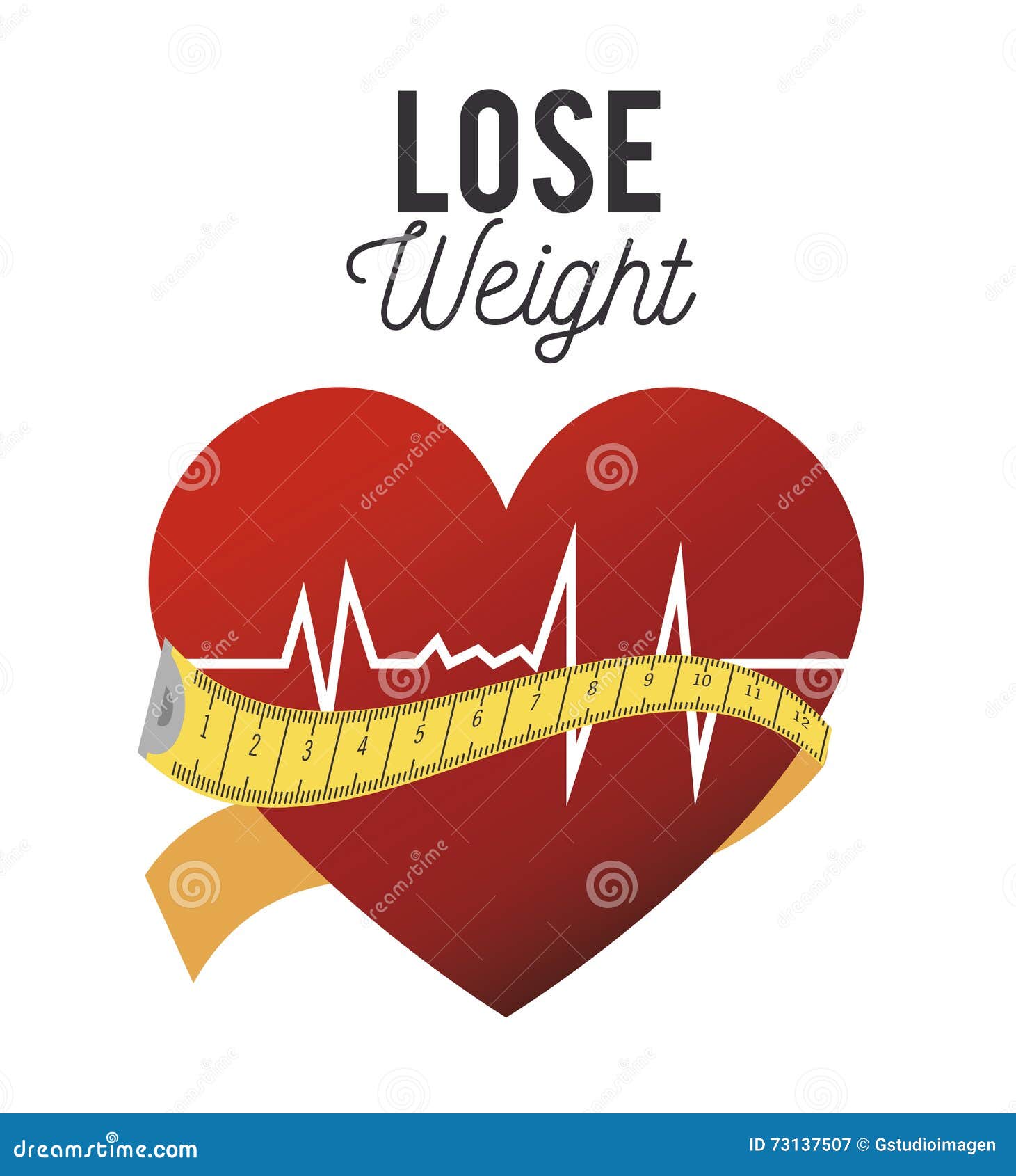 Lose weight design stock illustration. Illustration of dieting - 73137507