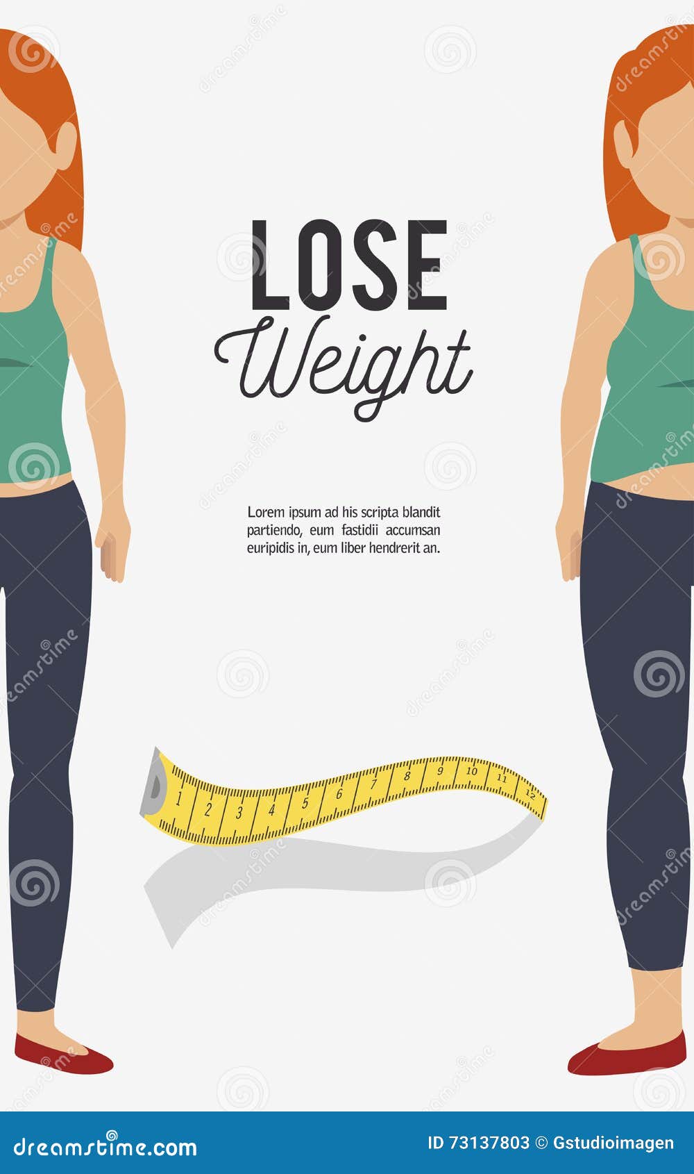 Lose weight design stock illustration. Illustration of background ...