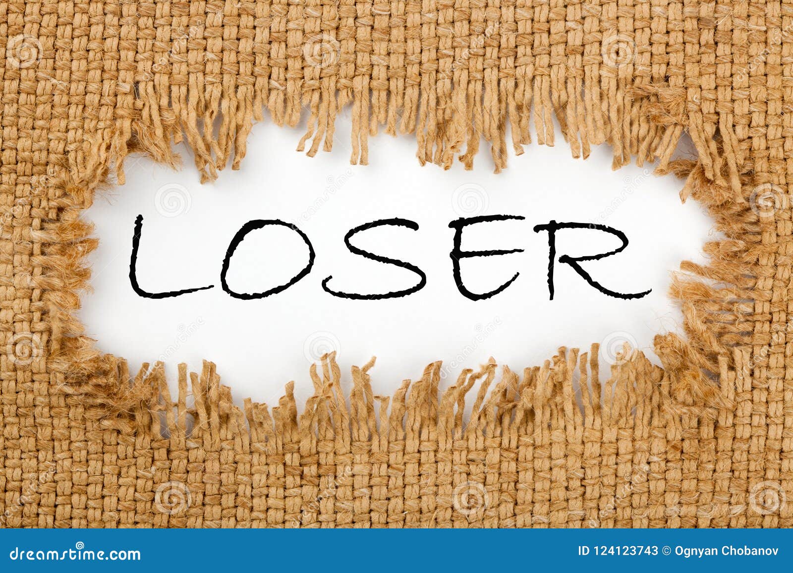 Loser Concept Text stock image. Image of lose, success - 124123743