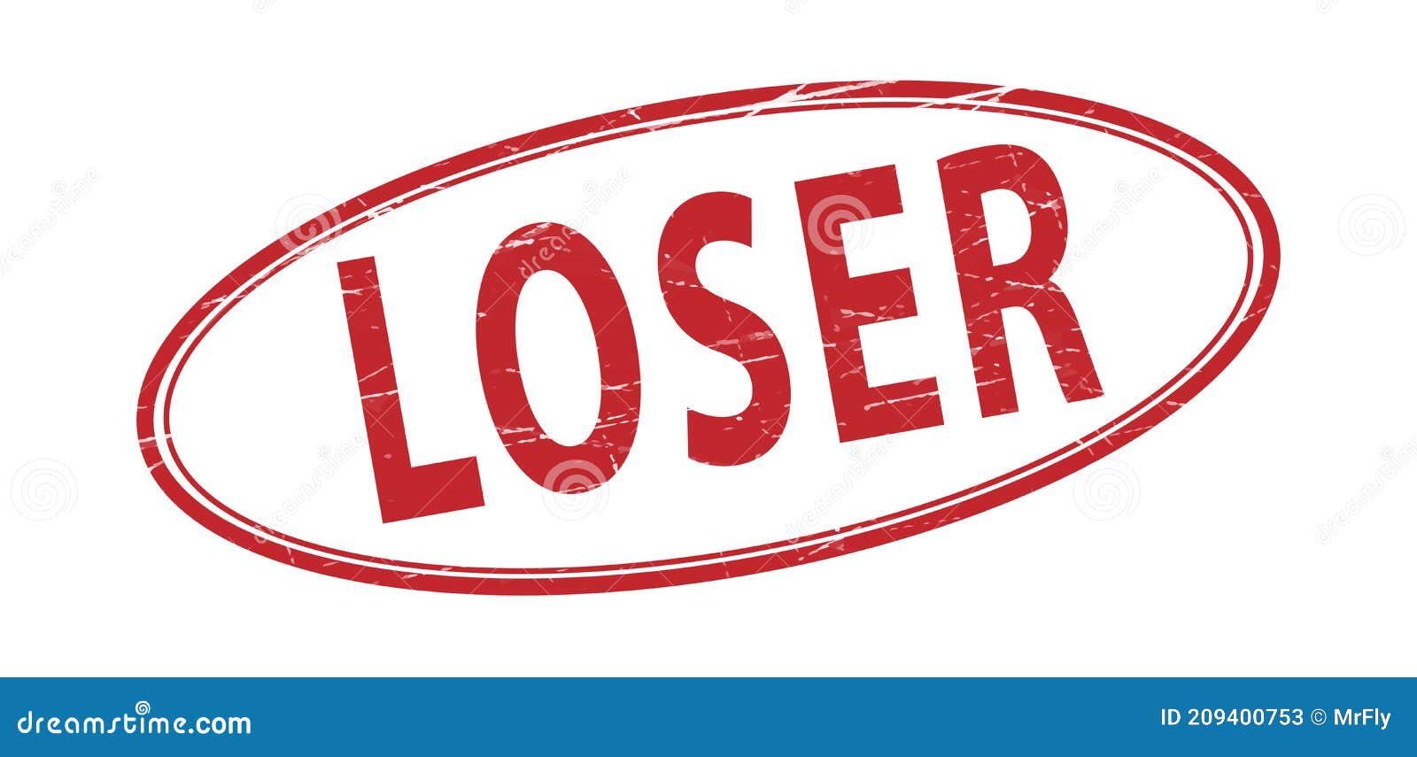 Loser Red Rubber Stamp Vector Illustration Stock Vector - Illustration ...