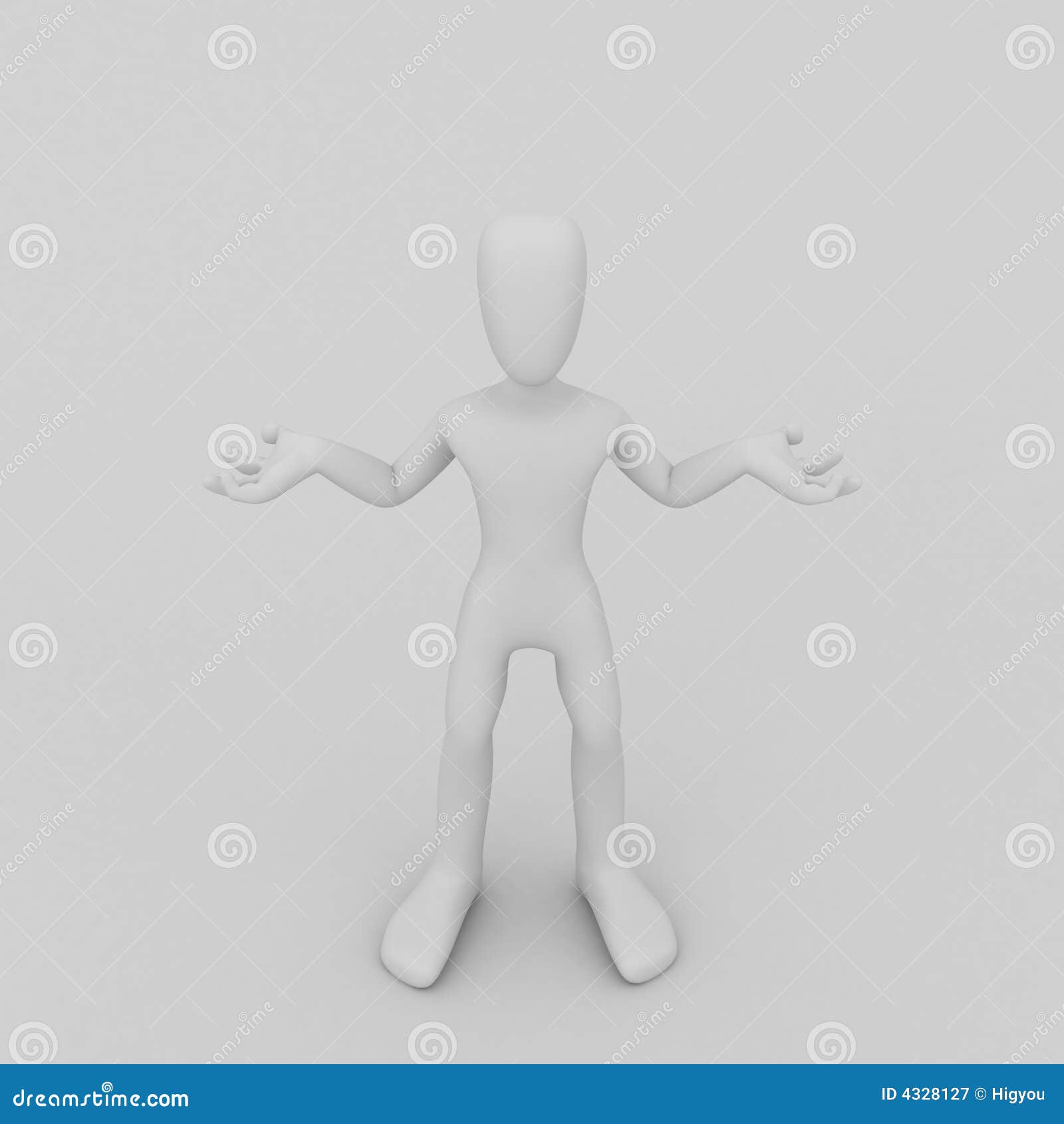 At a Loss stock illustration. Illustration of representing - 4328127