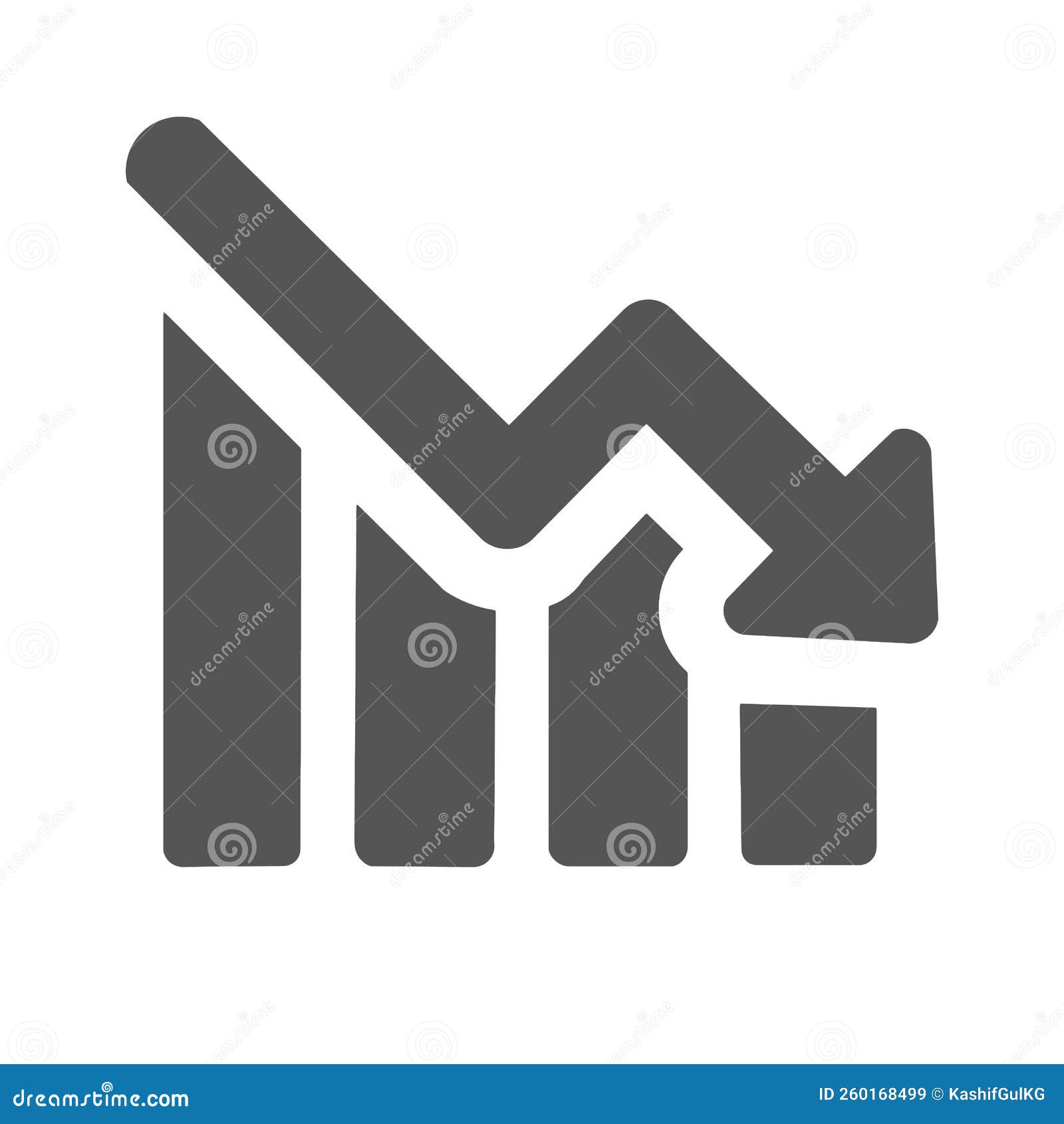 Loss Icon Vector Illustrator for Website Design Stock Illustration ...