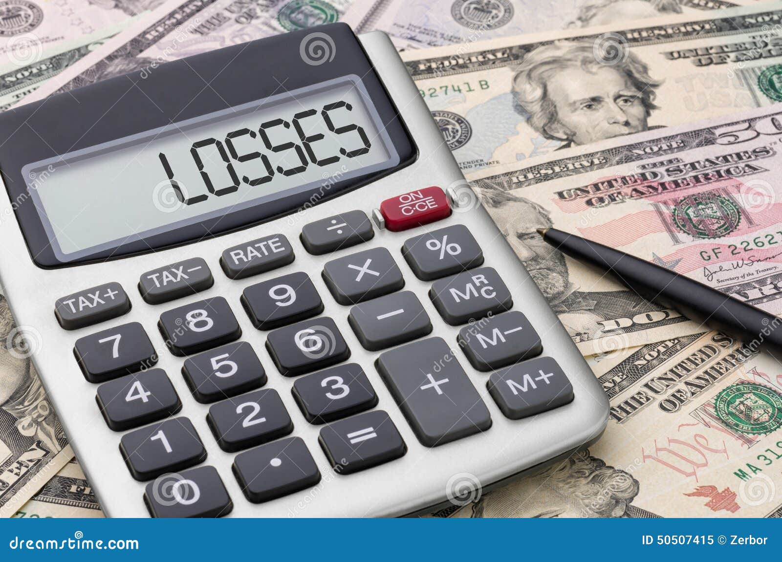 Losses stock image. Image of expenditure, cost, cash - 50507415