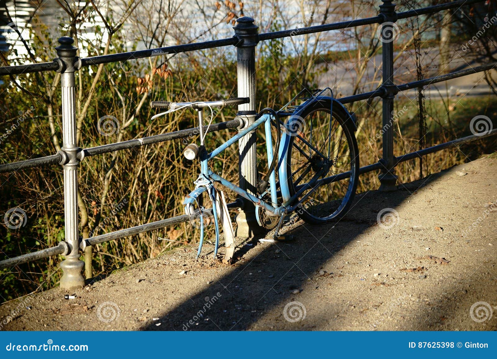 Lost bicycle stock photo. Image of neglected, stand, scrap - 87625398