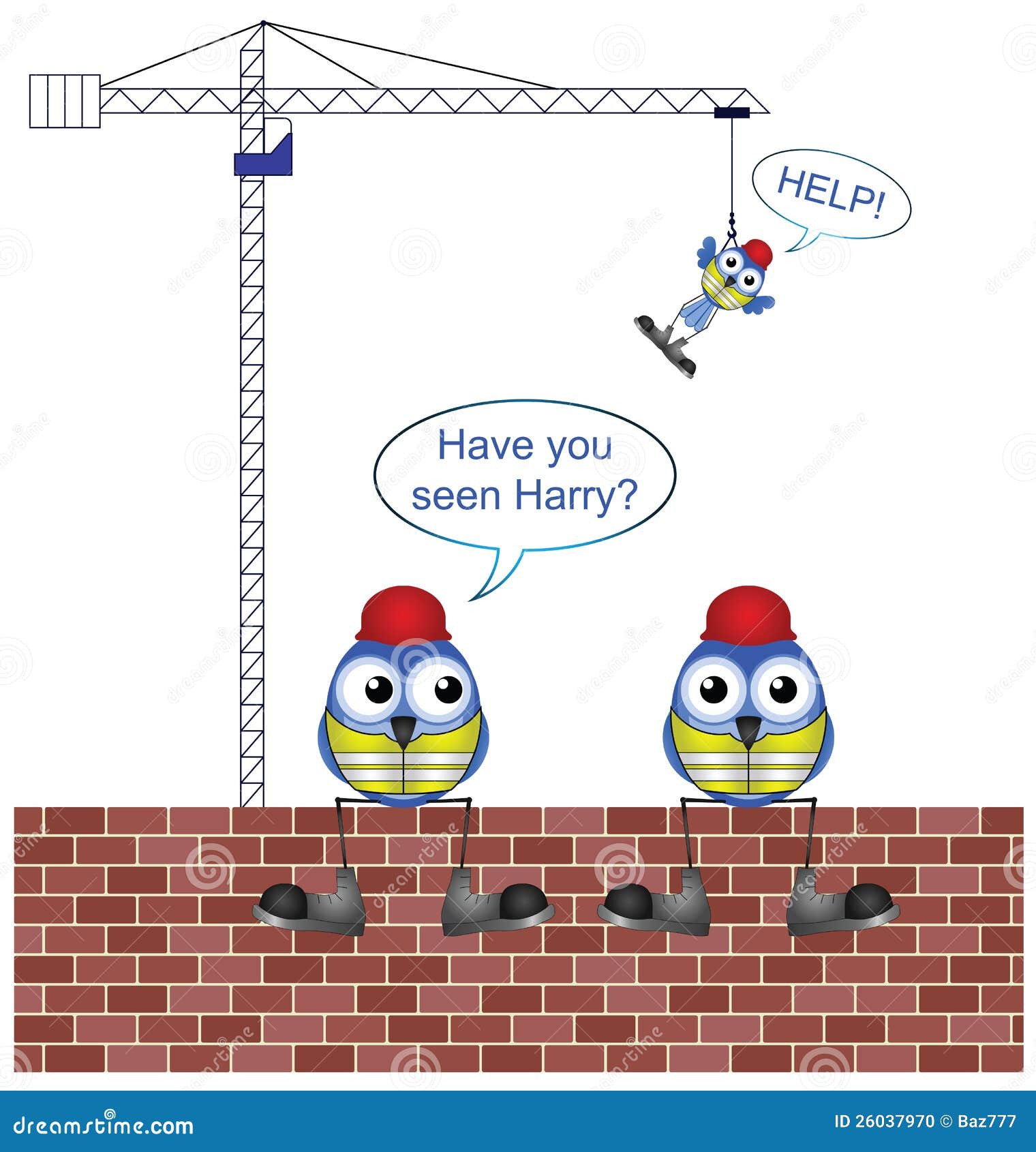 Lost colleague stock vector. Illustration of hardhat - 26037970