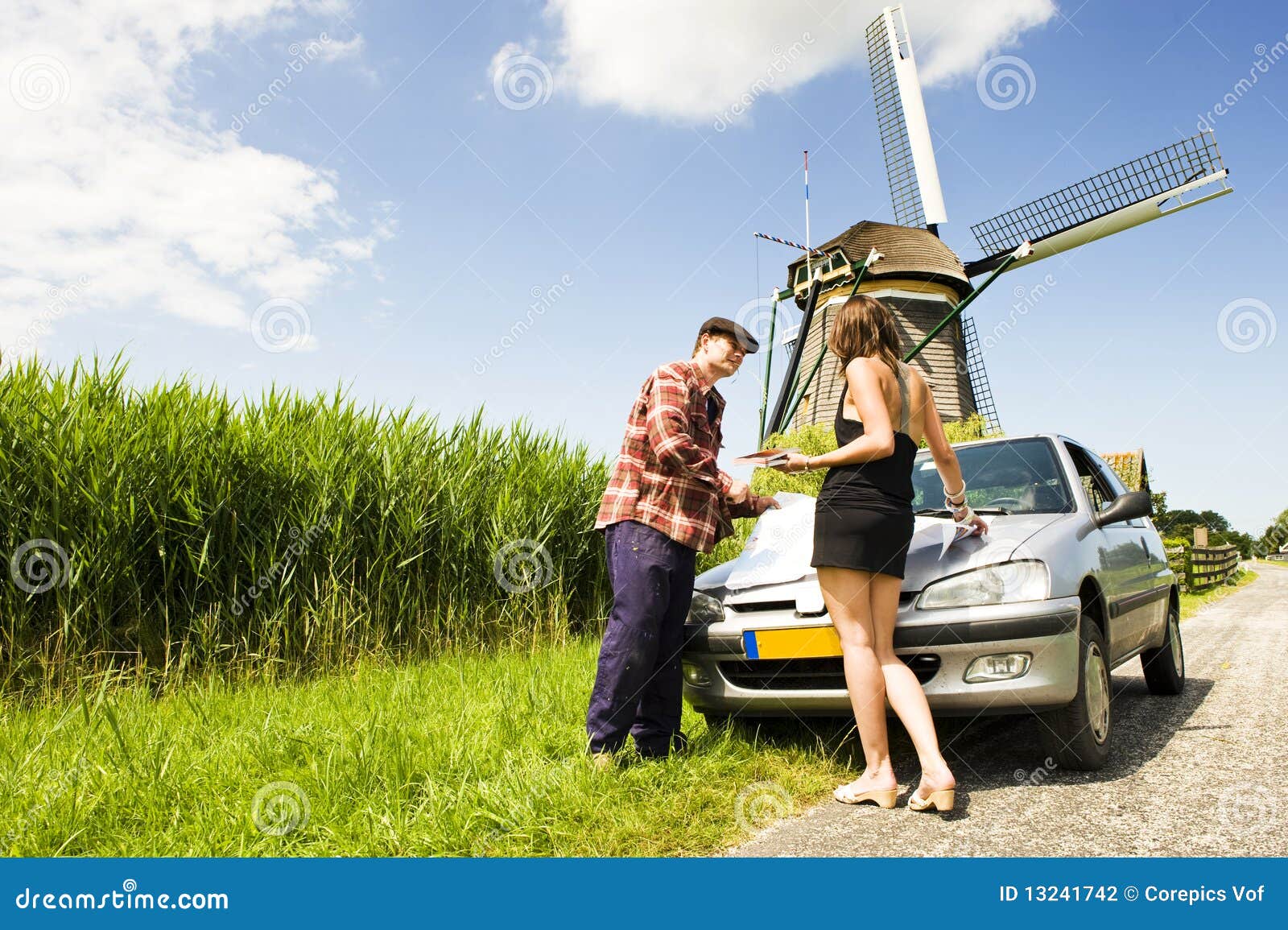 Lost in the countryside stock photo. Image of country - 13241742