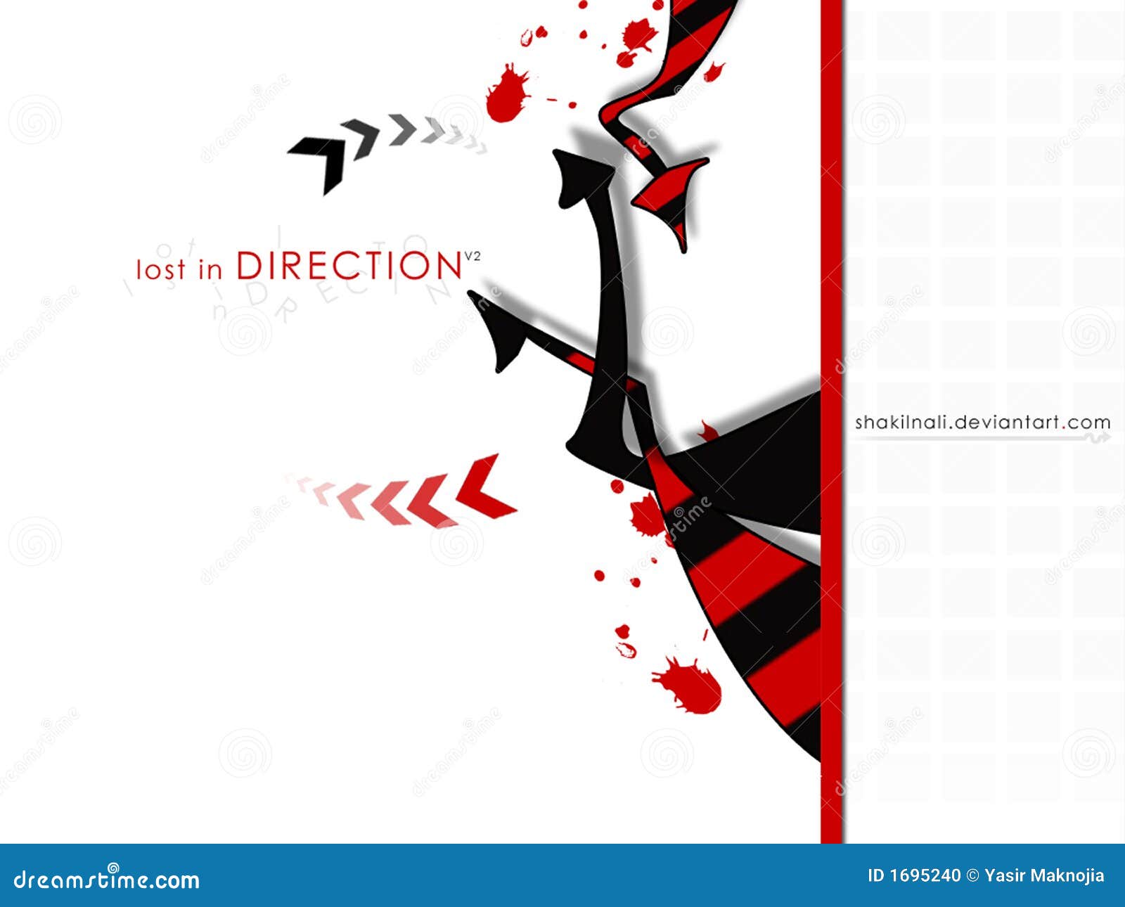 Lost in direction stock illustration. Illustration of direction - 1695240