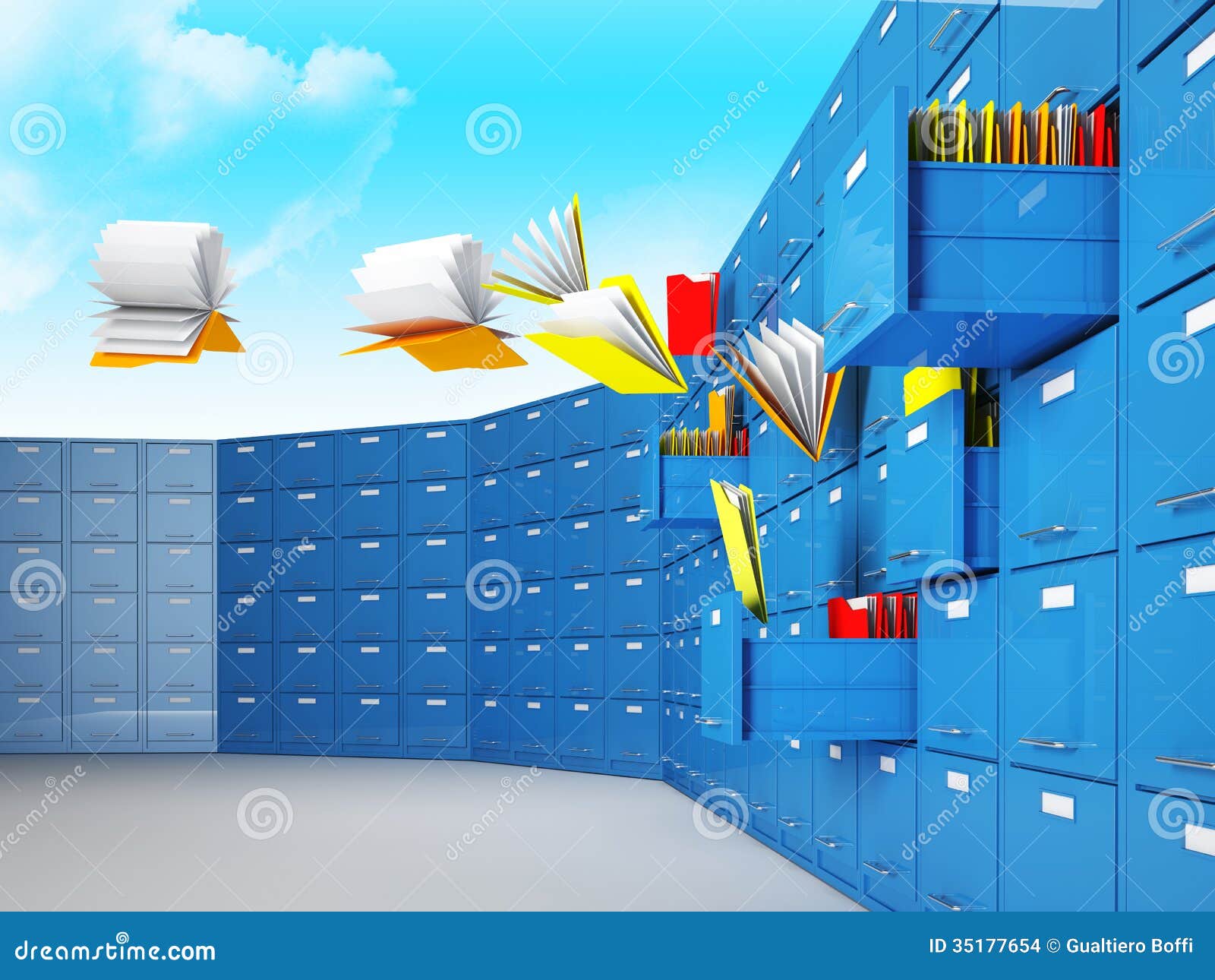 Lost document stock illustration. Illustration of business - 35177654