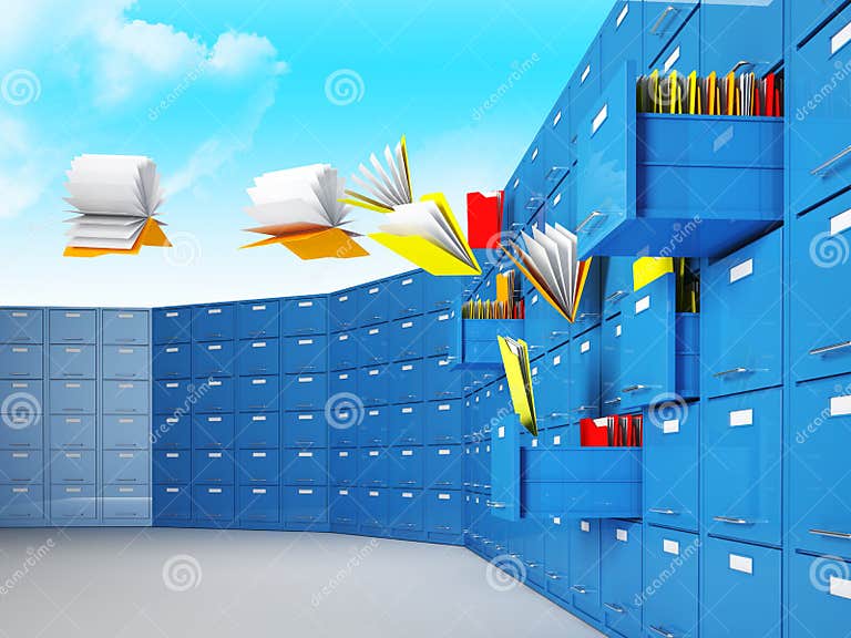 Lost document stock illustration. Illustration of business - 35177654