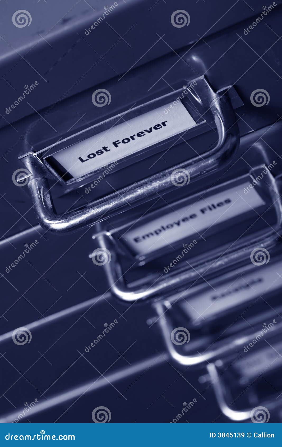 Lost Files in Filing Cabinet Stock Image - Image of forever, business ...