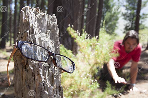 Lost glasses stock photo. Image of elderly, humourous - 28398428