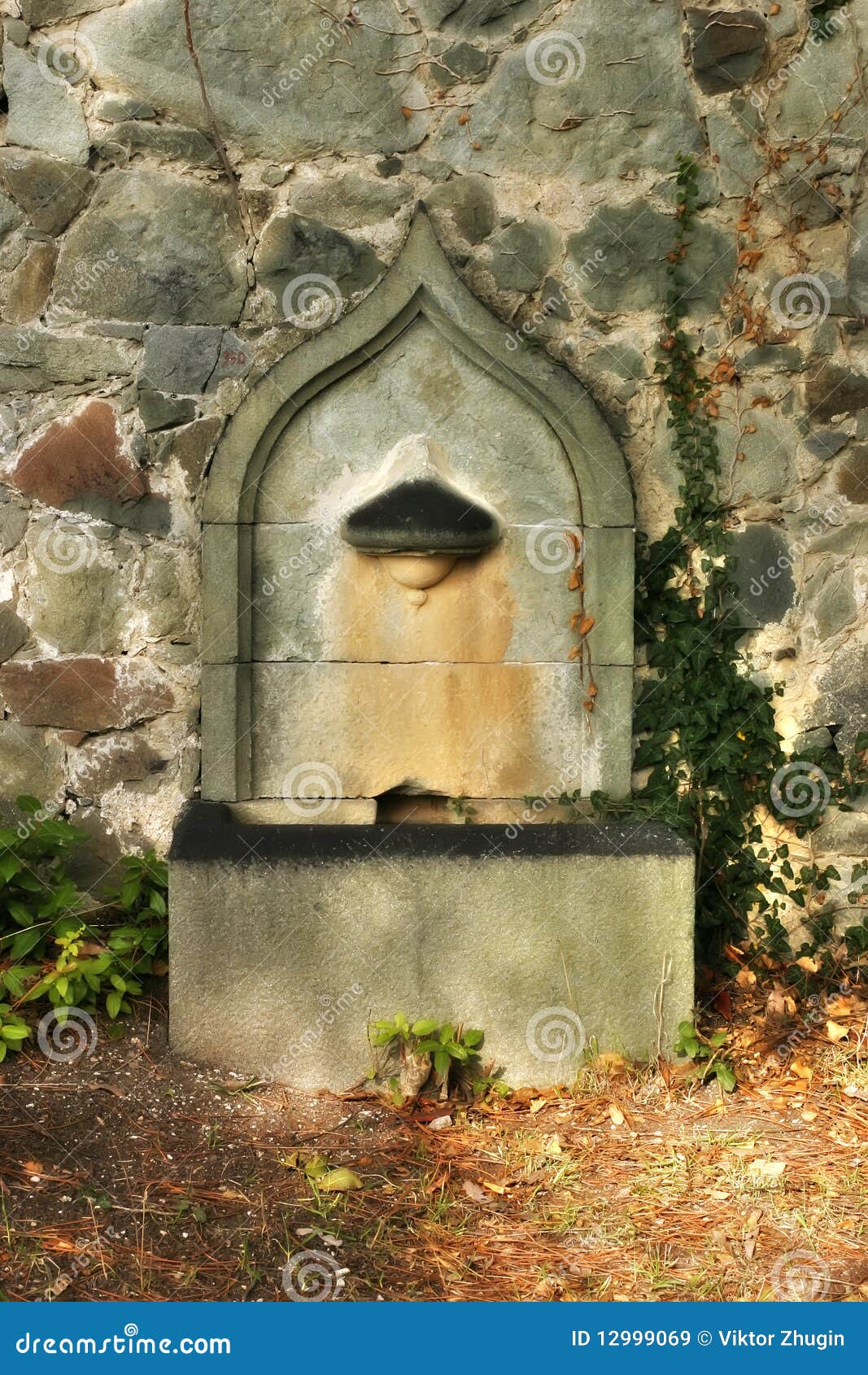 Lost gothic spring stock image. Image of history, style - 12999069