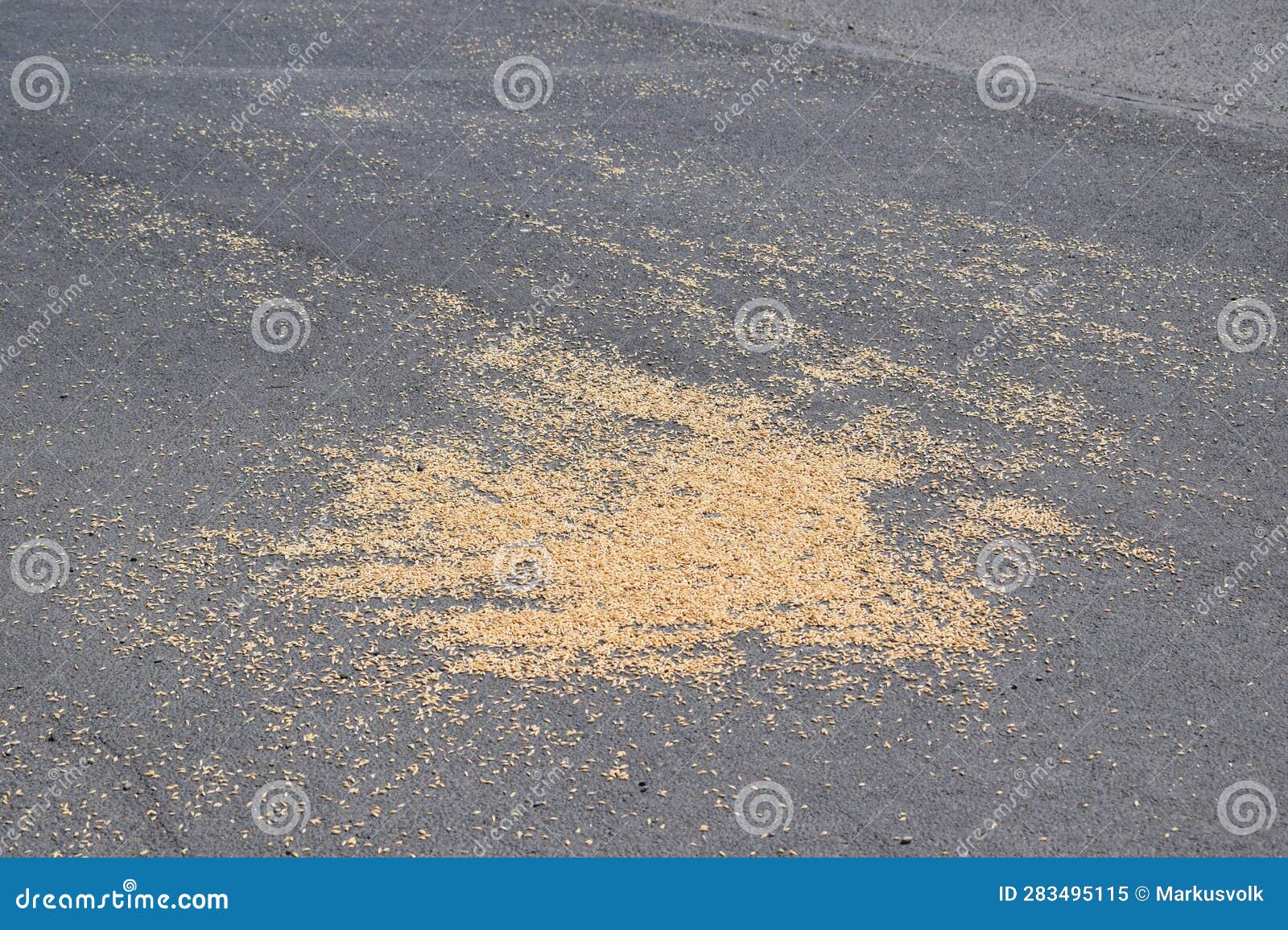 Slippery For Vehicles With Soils At The Middle Of The Road,sometimes It ...