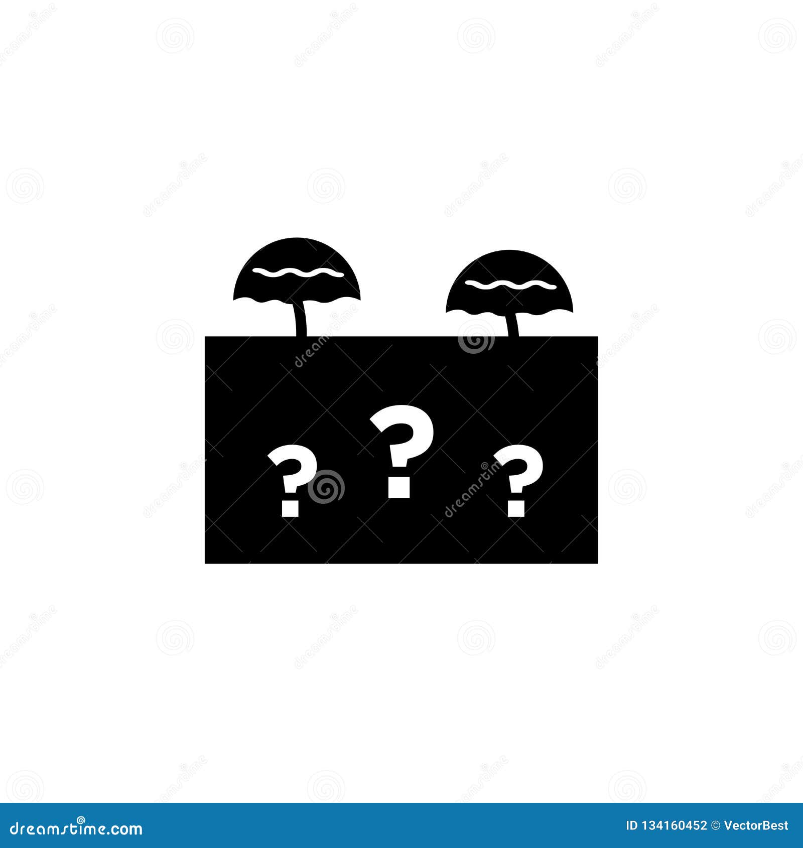 Lost Items Icon Vector Sign and Symbol Isolated on White Background ...