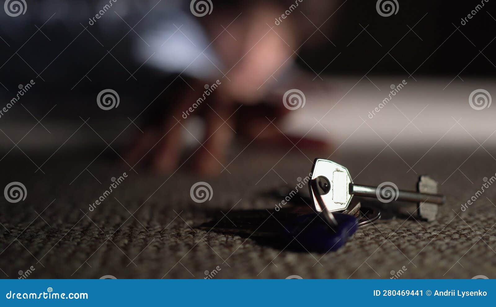 Lost Keys Looking for Things. Searching Keys Under Sofa Stock Video ...