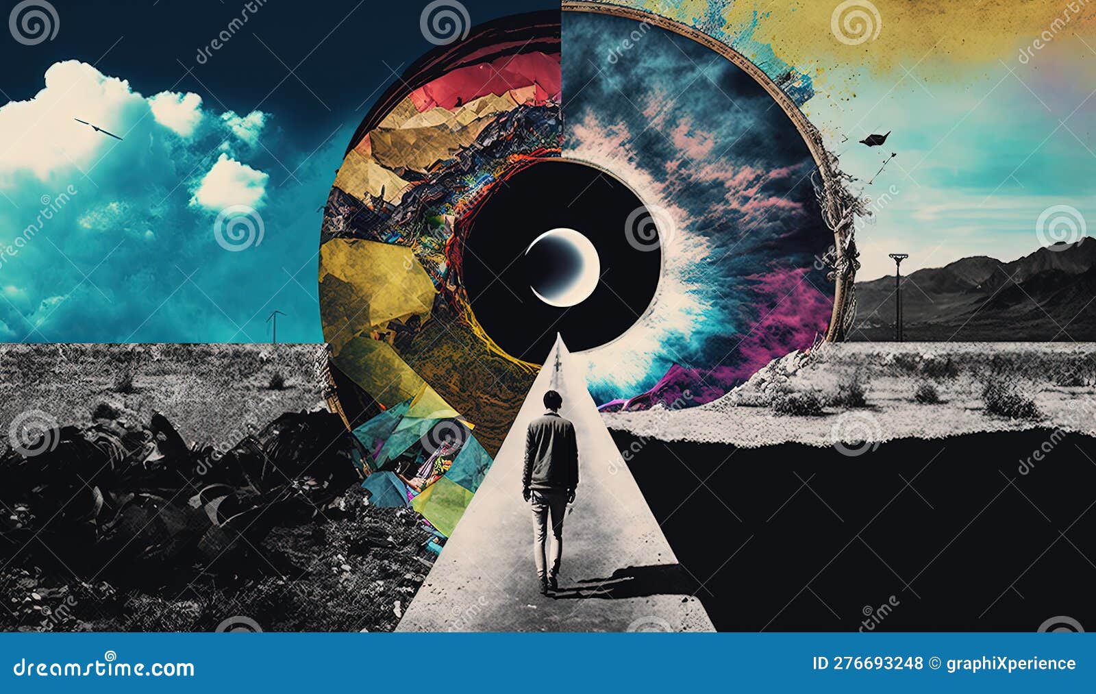 A Woman With A Faraway Look Of Regret In Her Eyes. Art Concept. AI ...