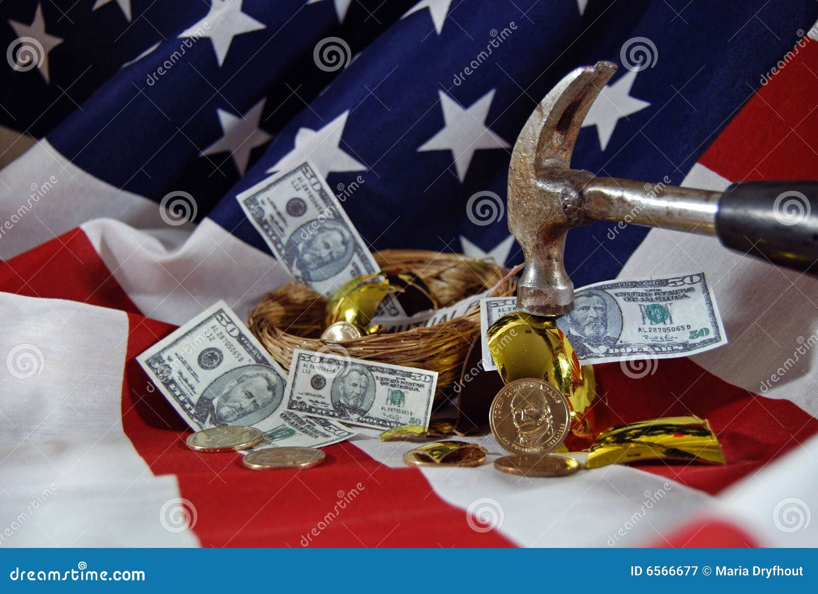 Hammer Smashing Money Sign Stock Photos - Free & Royalty-Free Stock ...