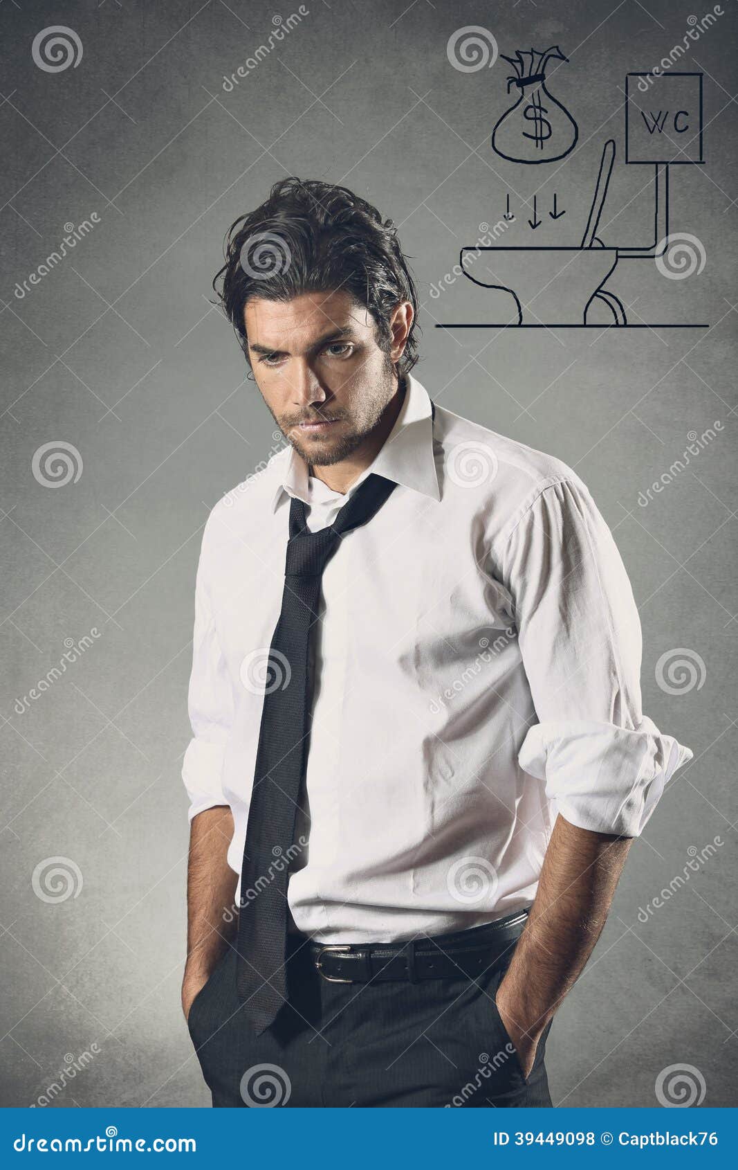 Lost money stock photo. Image of finance, mood, unsuccessful - 39449098