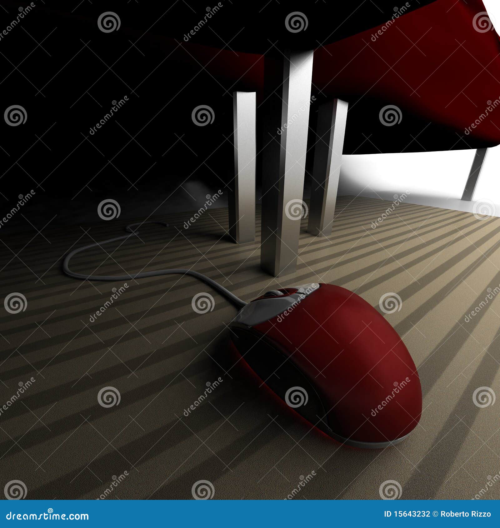 The lost mouse stock illustration. Illustration of mouse - 15643232