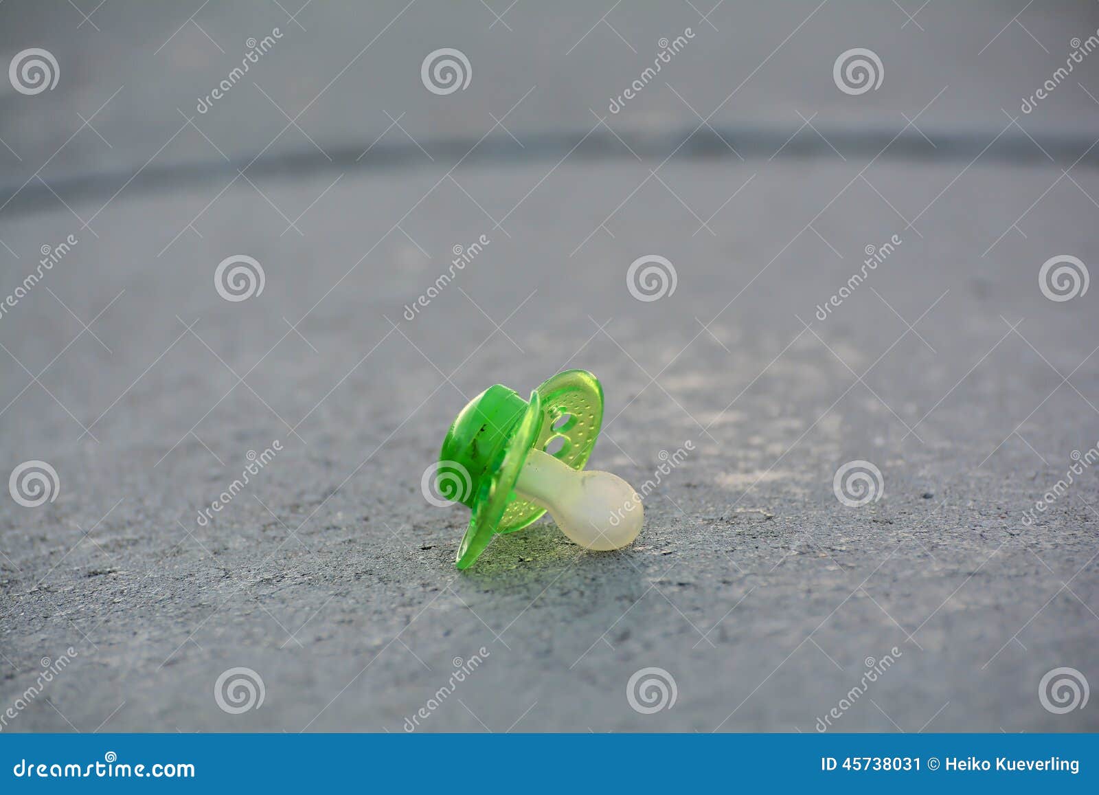 Lost pacifier stock image. Image of childhood, town, footpath - 45738031