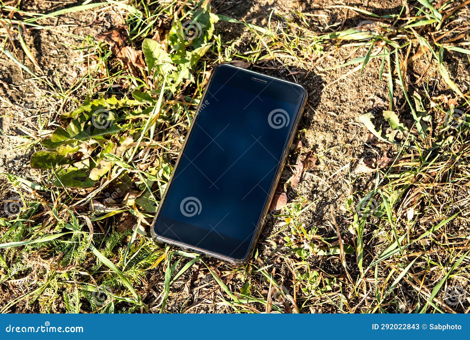 Lost Phone on the Road stock image. Image of lost, nature - 292022843