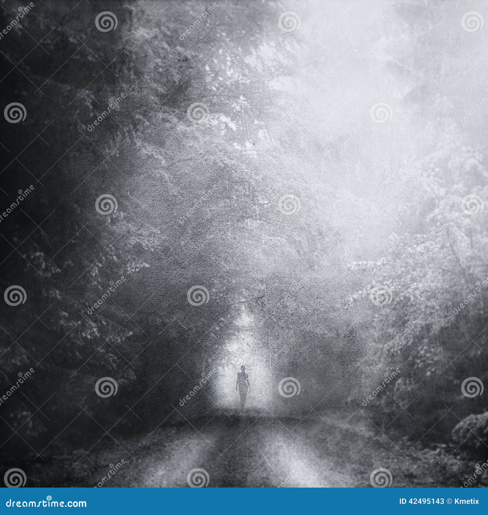 Lost soul stock image. Image of rays, life, soul, lily - 42495143