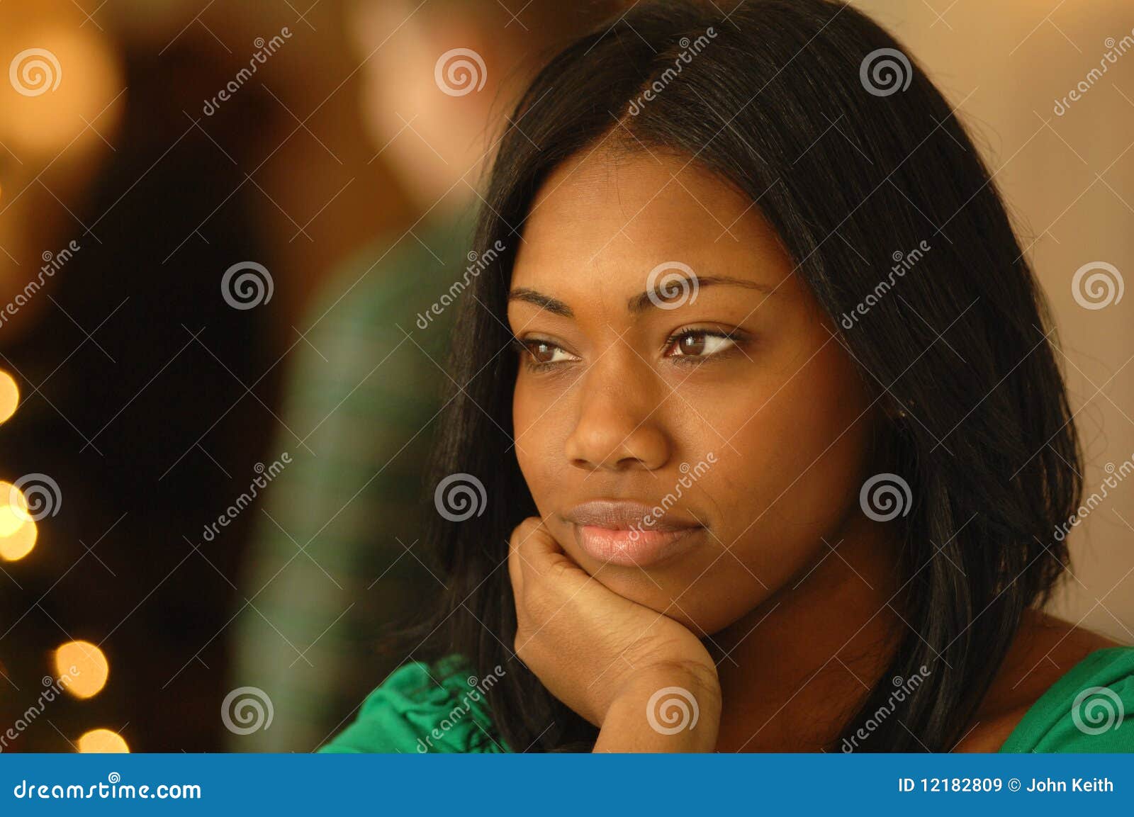 Lost in thought stock image. Image of concern, think - 12182809