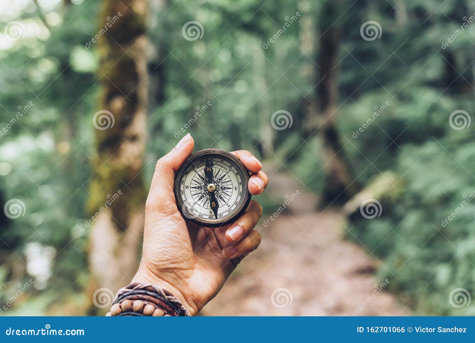 Mountain Compass On A Cartographic Map Stock Image | CartoonDealer.com ...