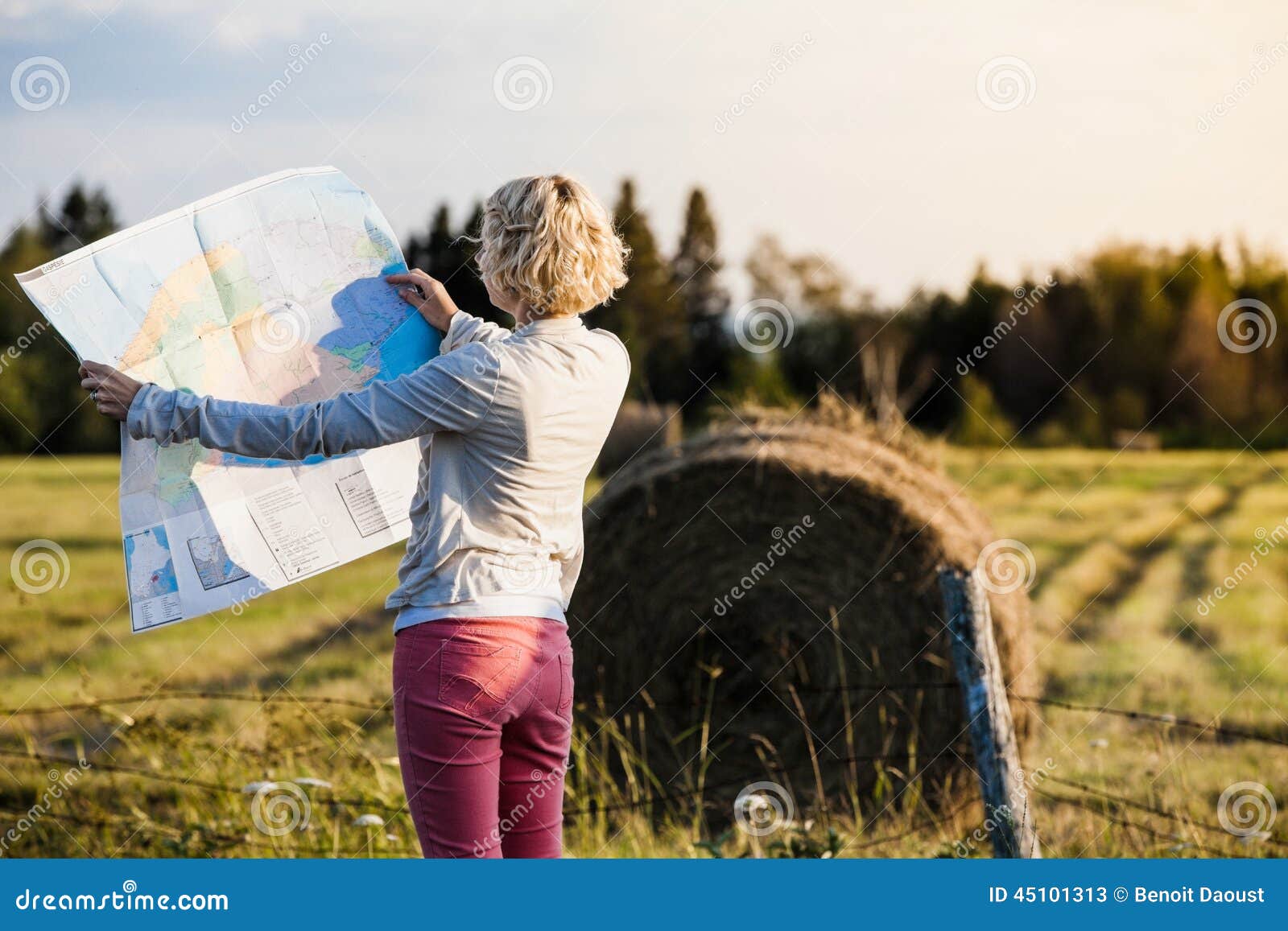 Lost Person With Map