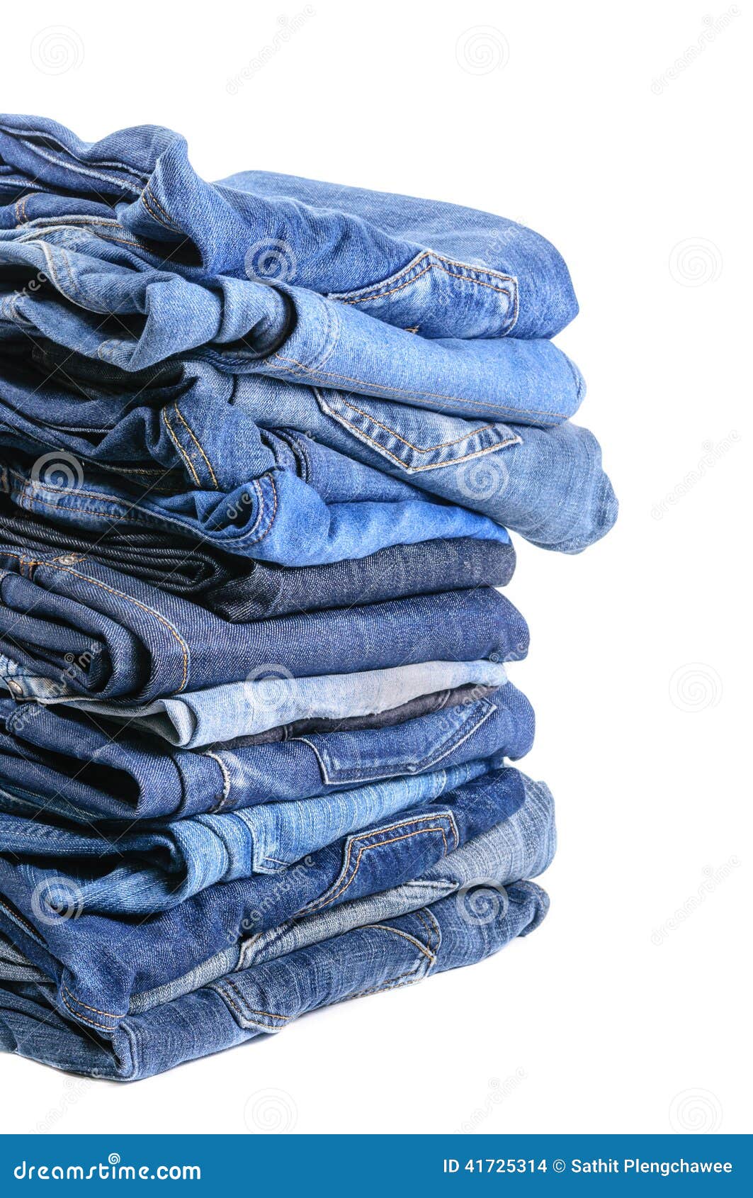 Lot of blue jeans stock photo. Image of aged, isolated - 41725314