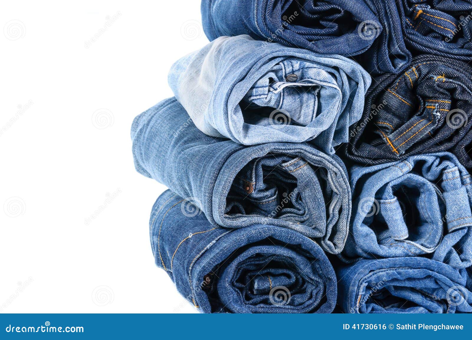 Lot of blue jeans stock photo. Image of aged, pattern - 41730616