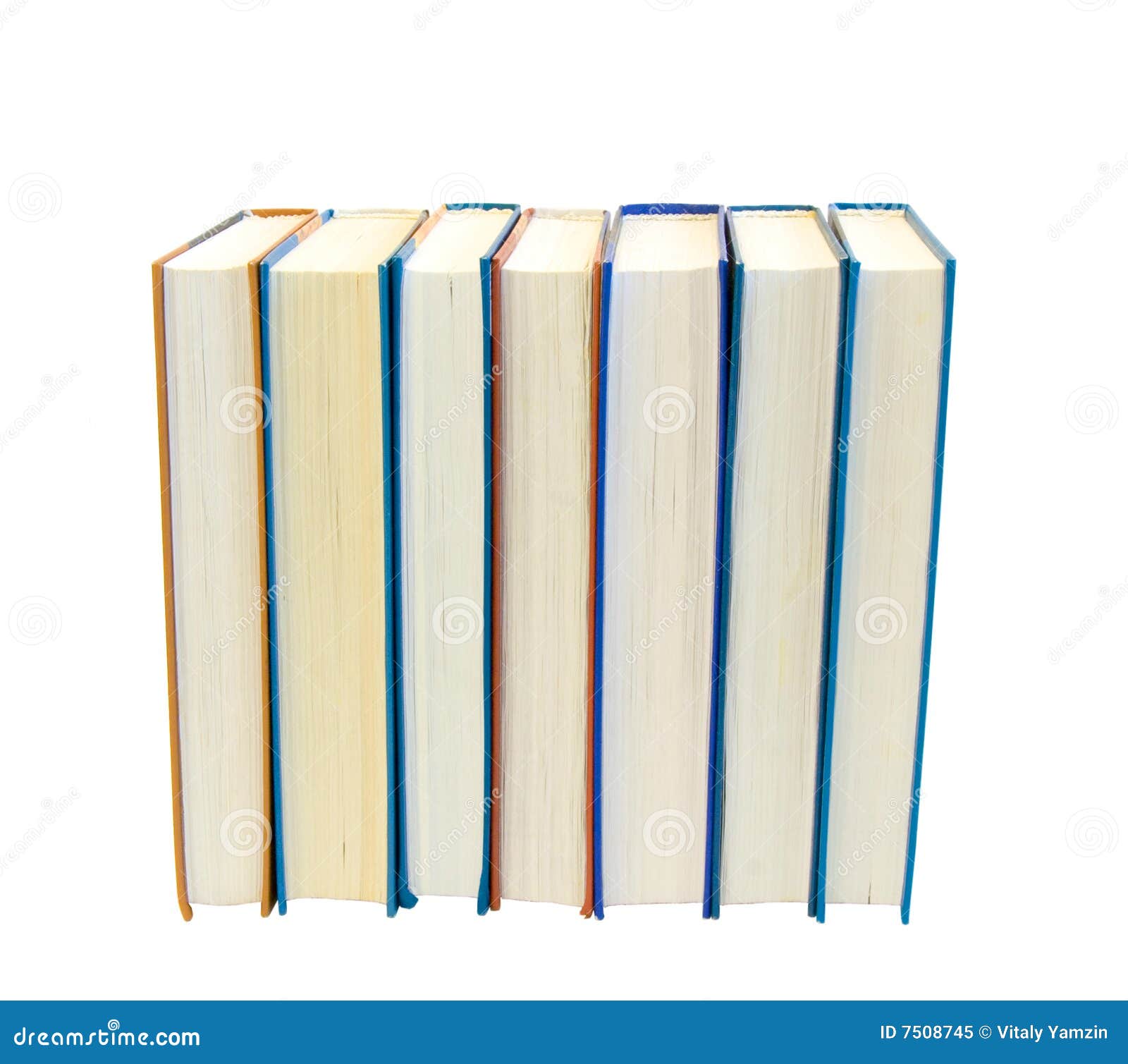 Lot of books isolated stock image. Image of learning, education - 7508745