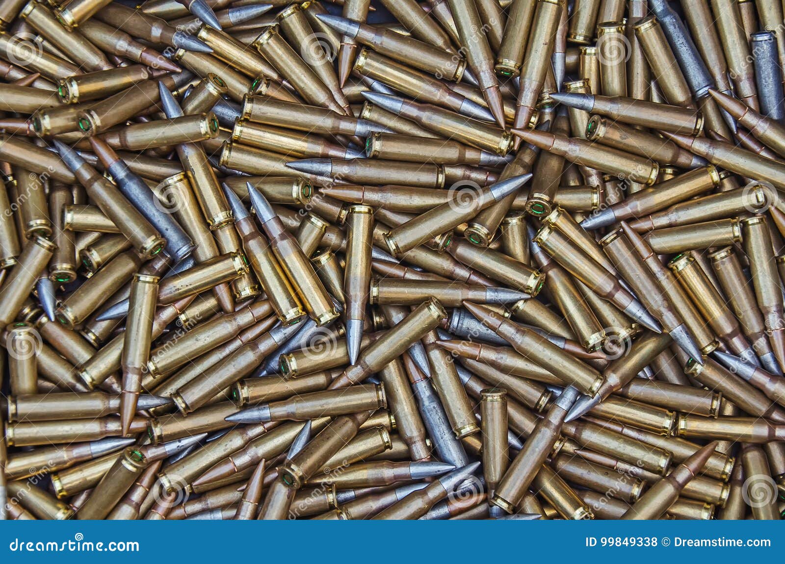 A Lot of Bullets in the Box Stock Photo - Image of cartridge, store ...