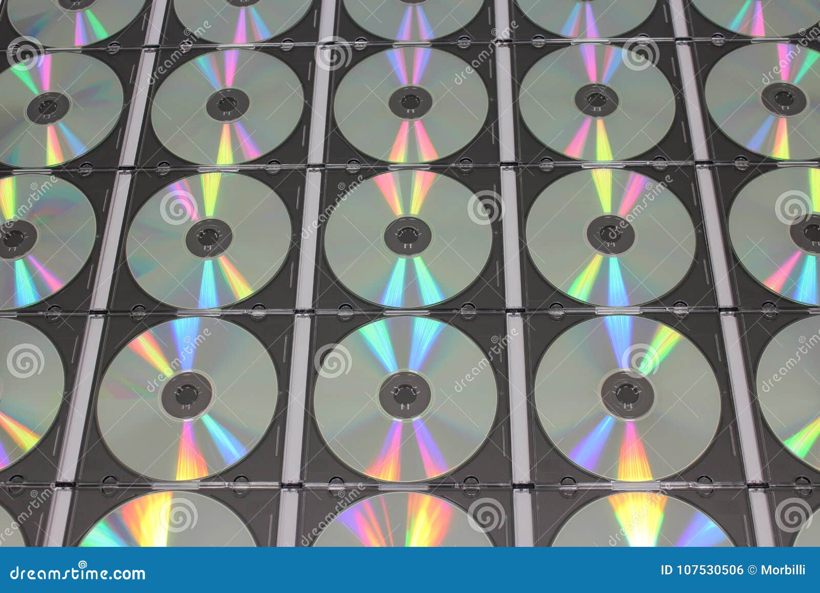 Lot of CD Compact Disc in Plastic Cases Stock Photo - Image of home ...