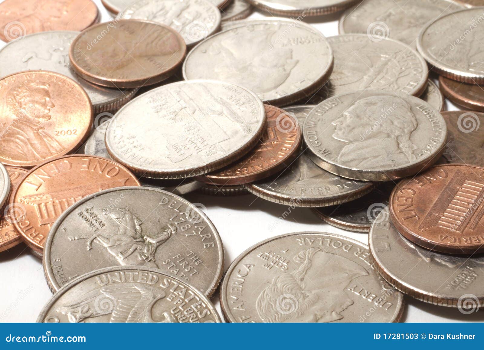 A Lot of Change stock image. Image of cost, closeup, economy - 17281503