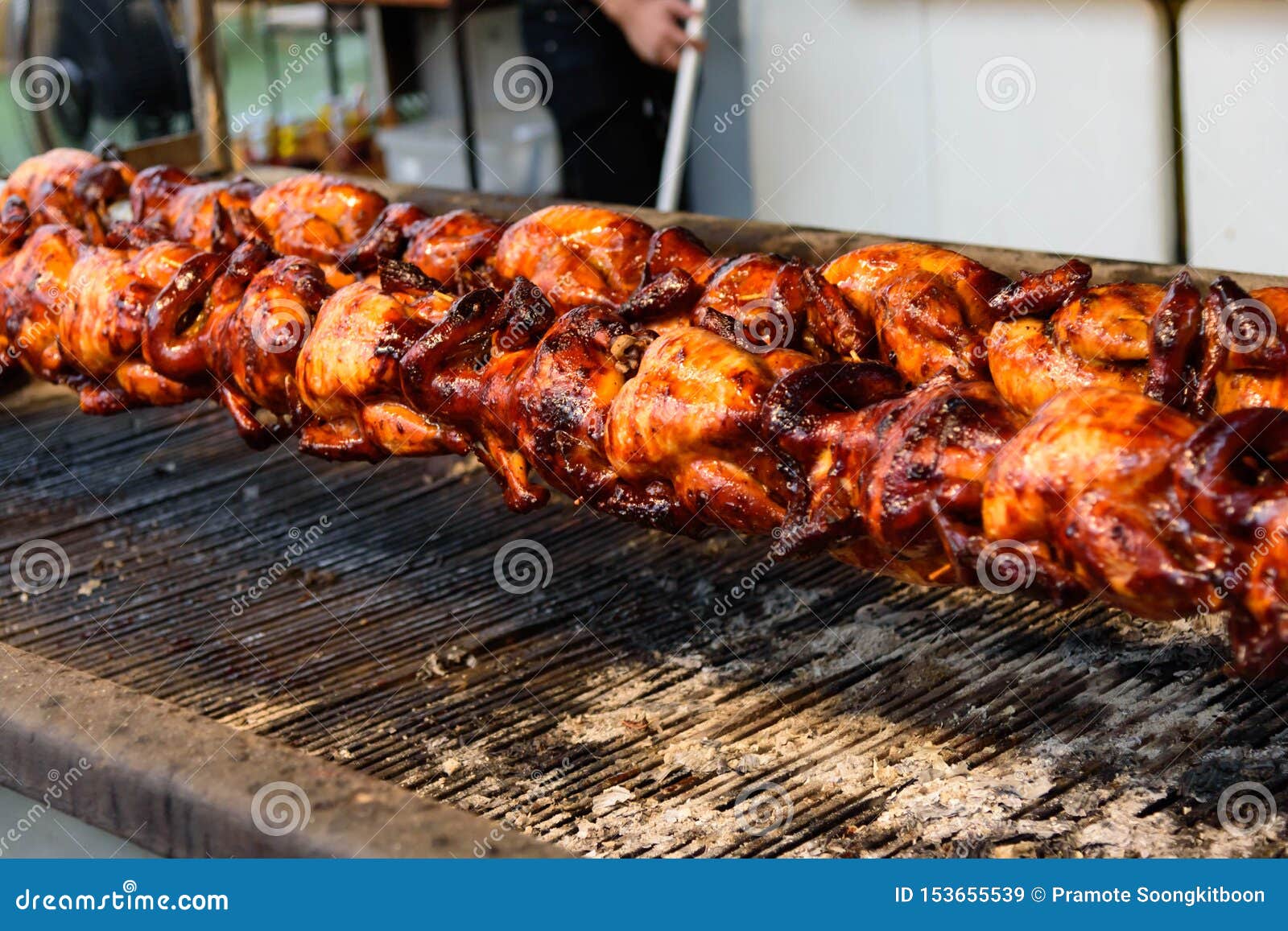 A Lot of Chicken Roasted the Stove Stock Image - Image of cuisine ...
