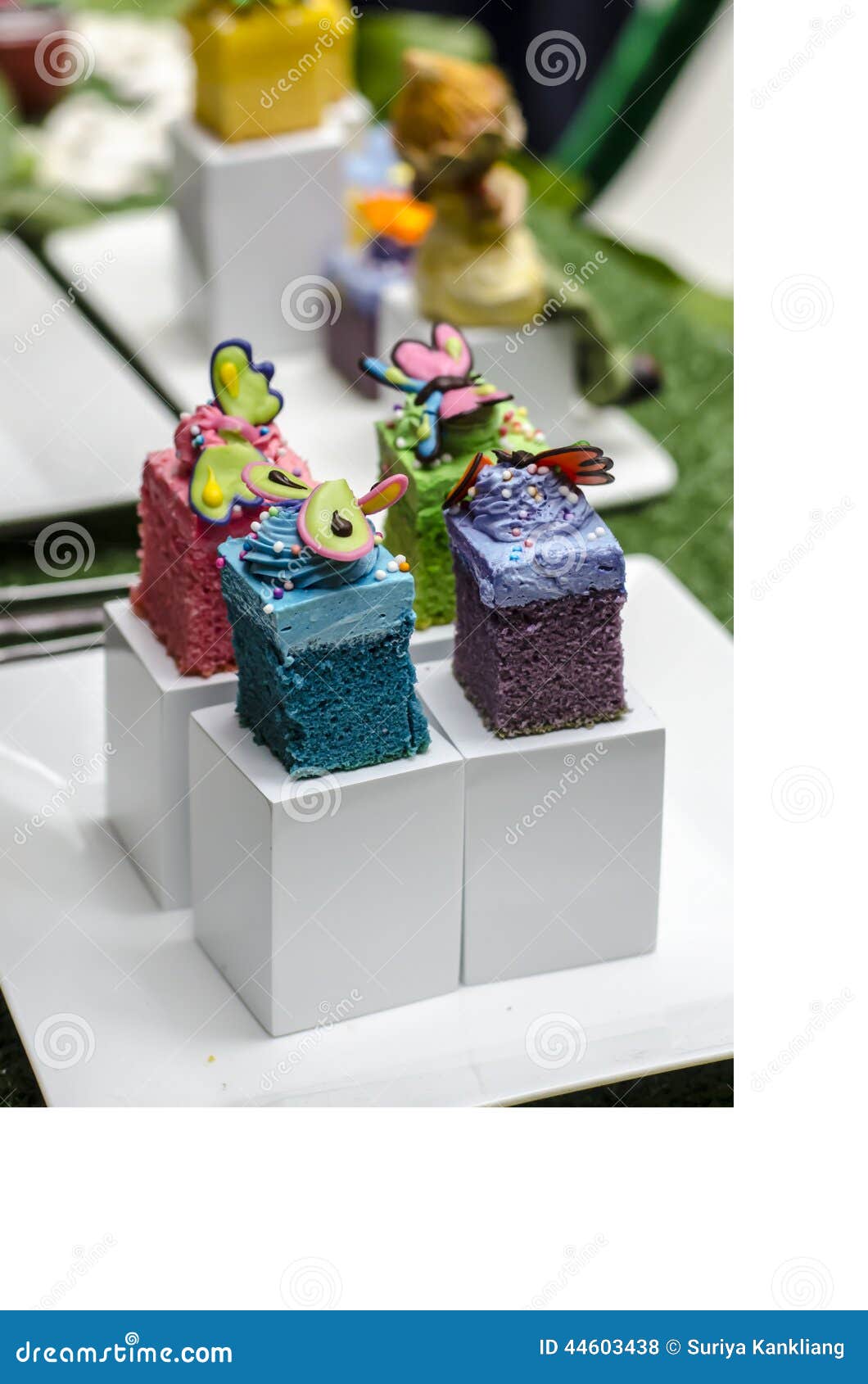 A lot of color full cake stock photo. Image of english - 44603438