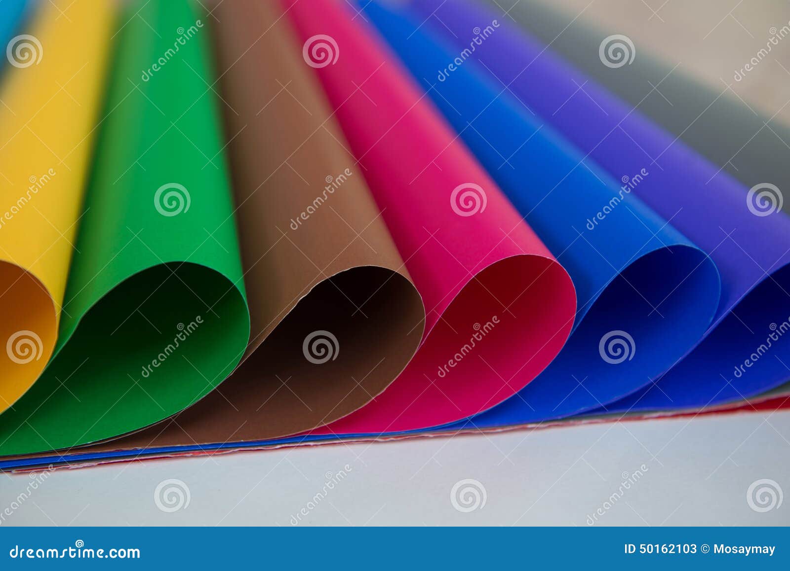 Lot of Color Paper for Crafts Idea Stock Image - Image of decorative ...