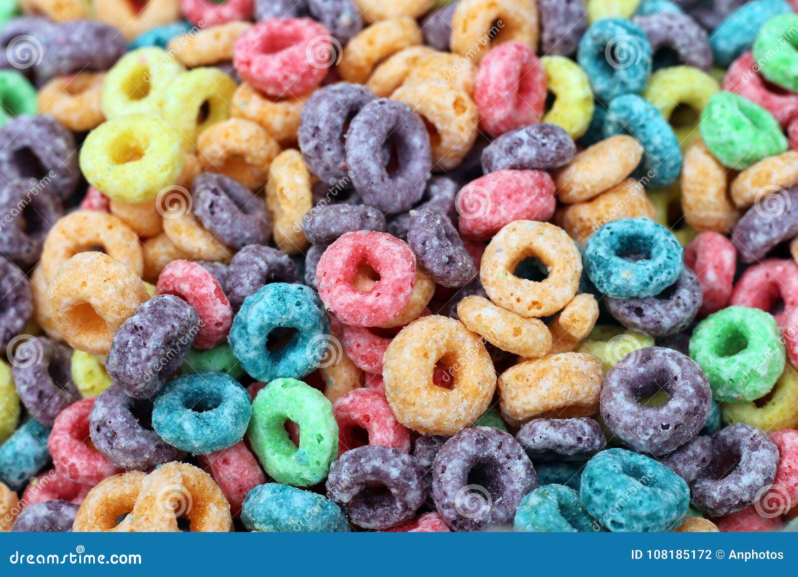 Creal stock photo. Image of crunchy, violet, mess, nutrition - 108185172