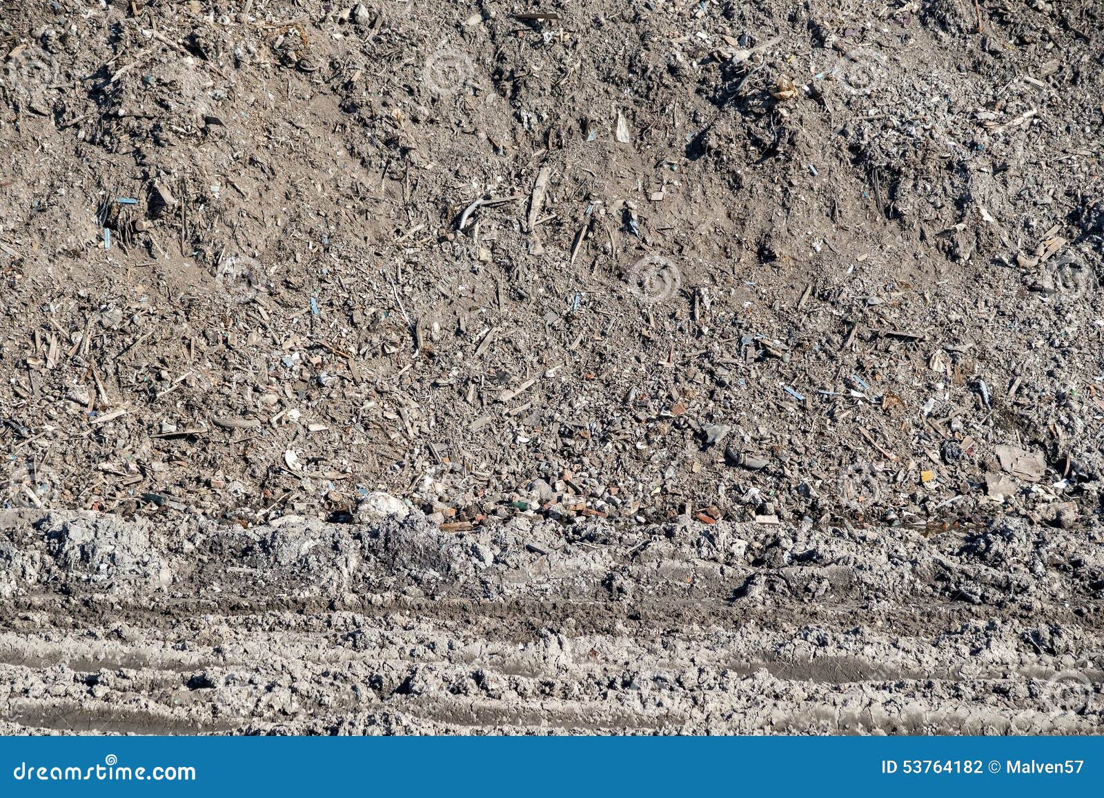 Lot of Construction Garbage Stock Photo - Image of blank, waste: 53764182