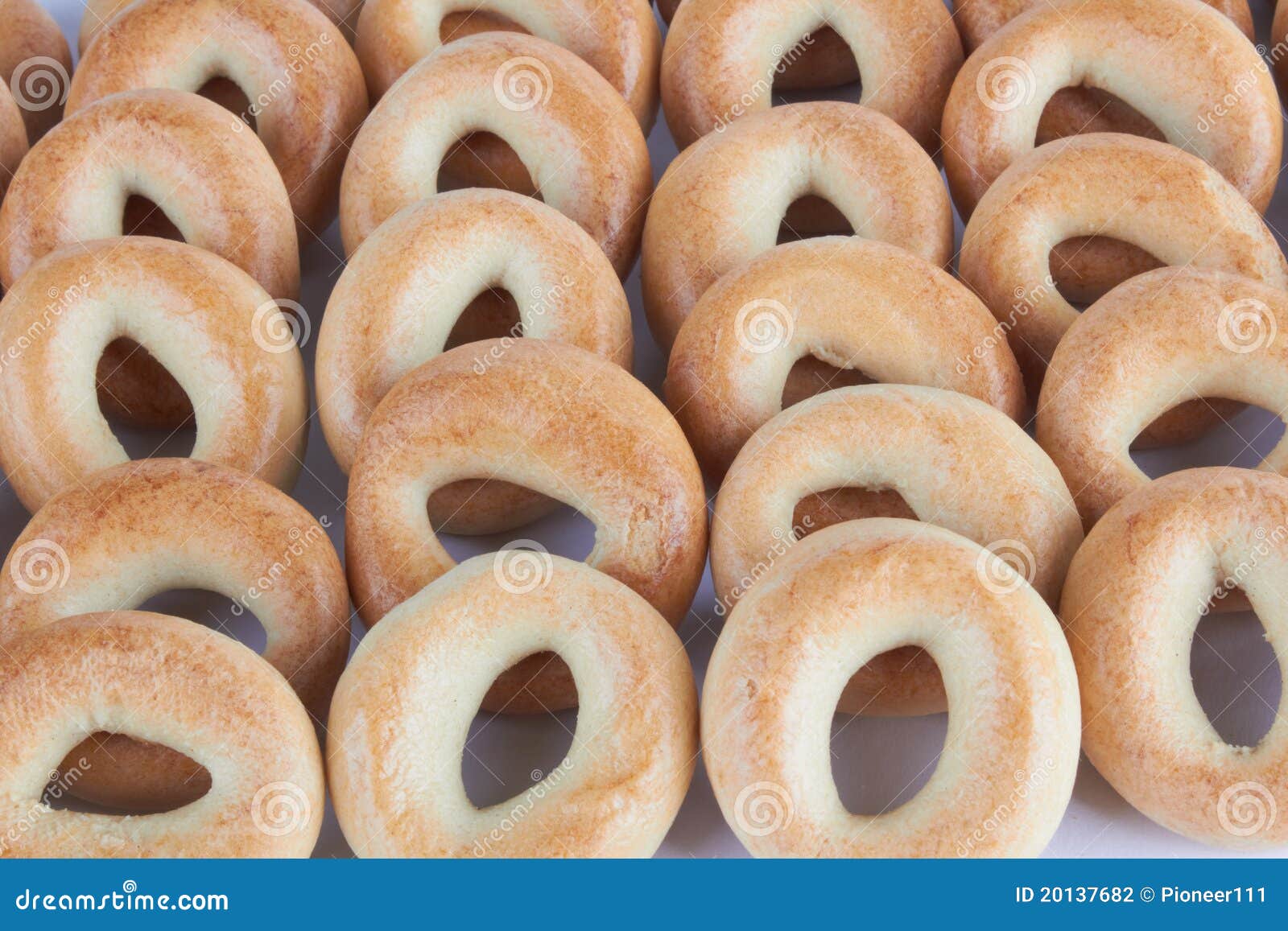 A lot of delicious bagels. stock photo. Image of selective - 20137682