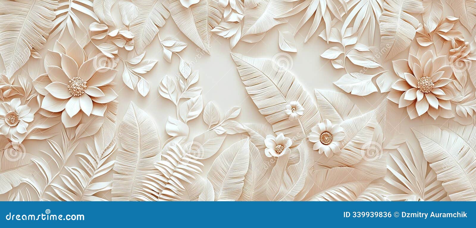 With a Lot of Detail, a White Flower Design is Shown Stock Photo ...