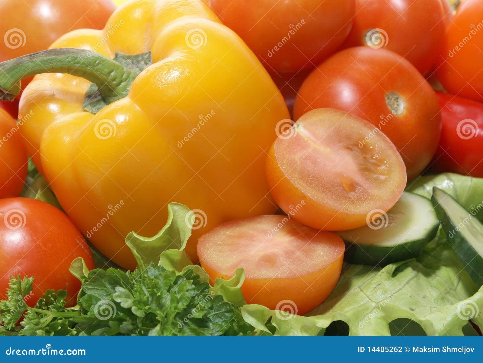 A Lot of Different Juicy and Tasty Vegetables Stock Photo - Image of ...