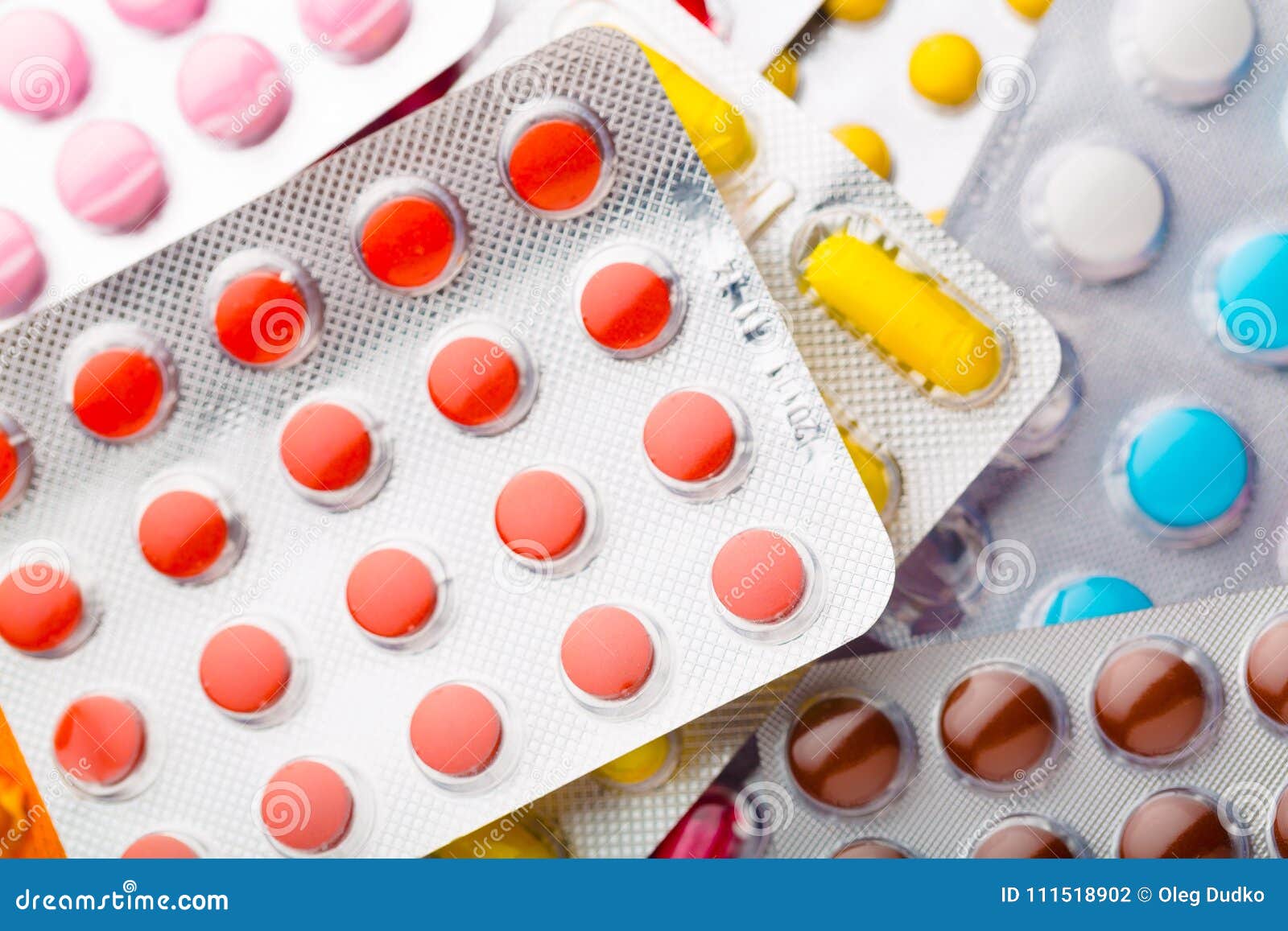 Lot of Different Pills Close-up View Stock Photo - Image of healthcare ...