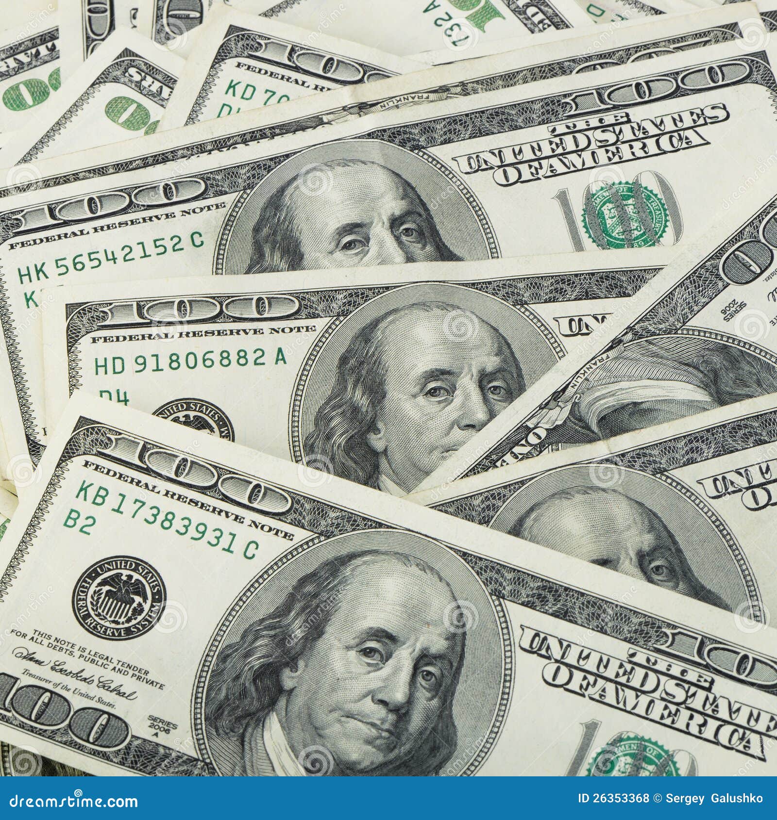 A lot of dollars stock photo. Image of money, account - 26353368