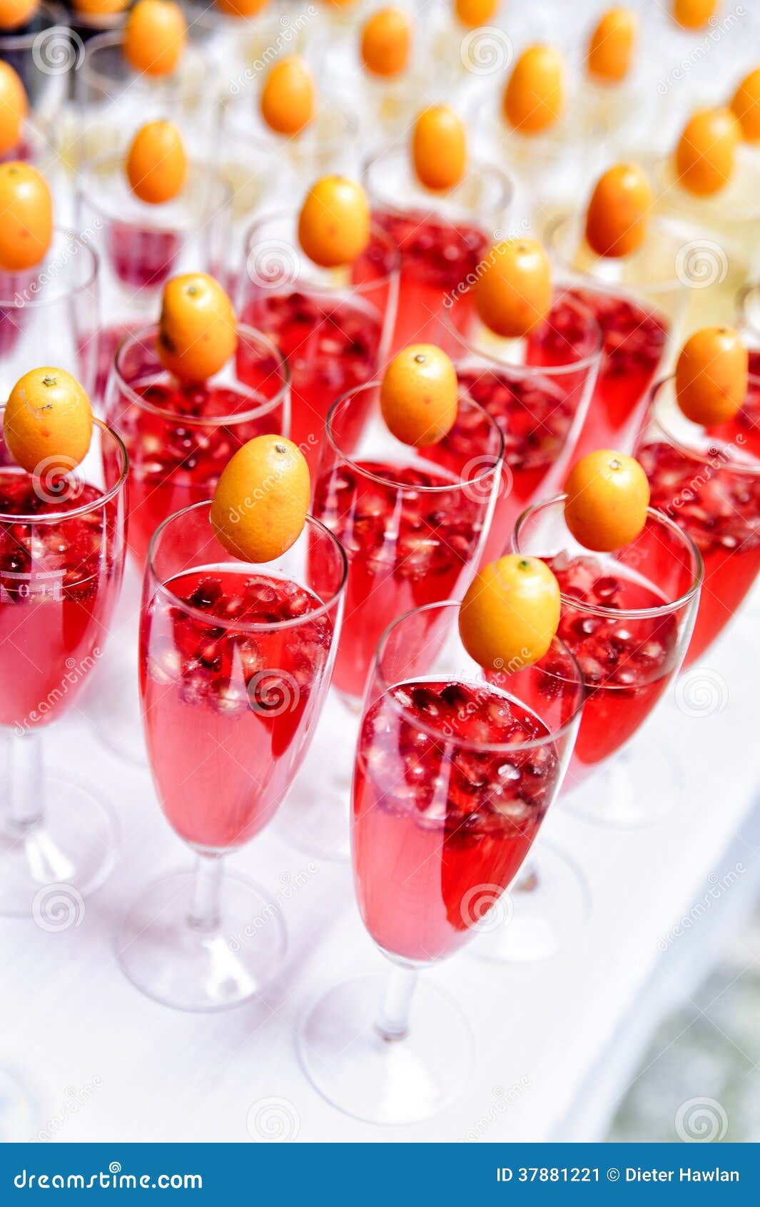 Lot Of Drinks On A Buffet Table Royalty-Free Stock Photography ...