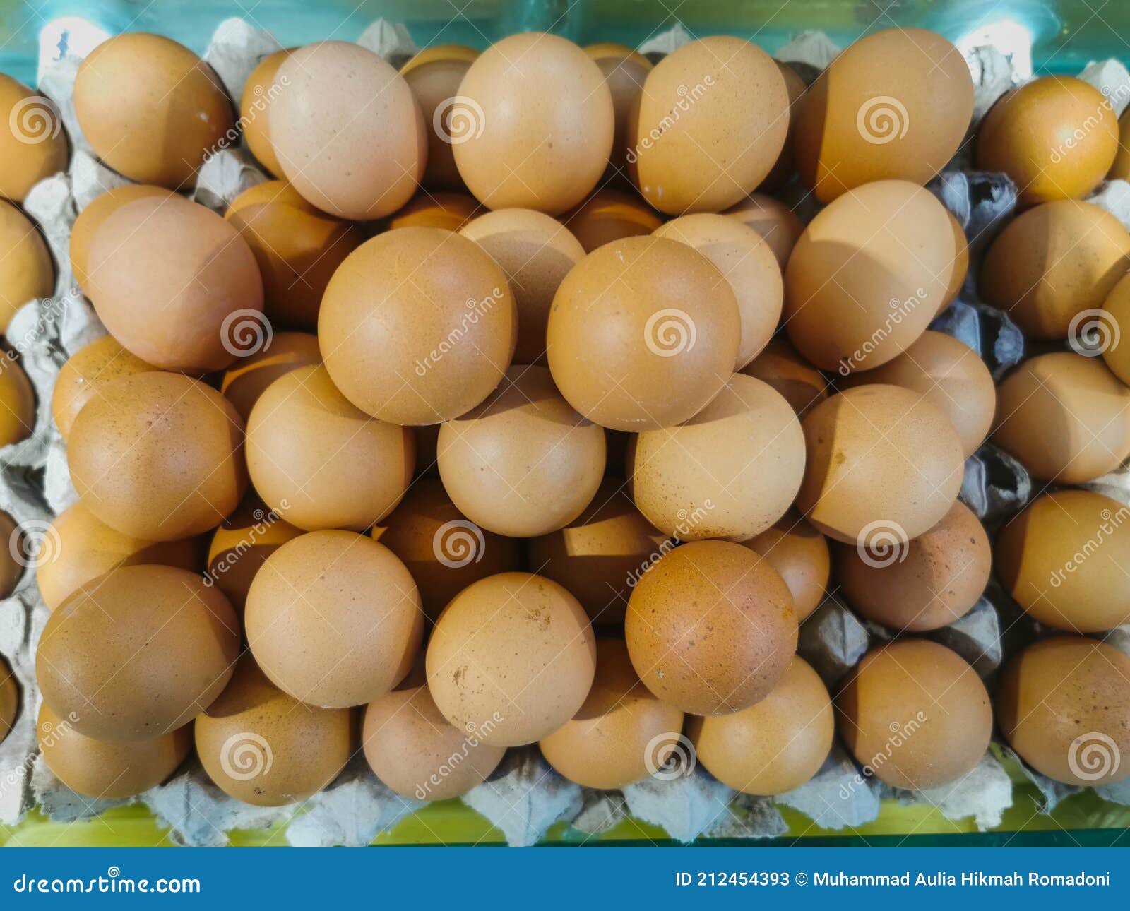 A Lot of Eggs on the Egg Shelf in the Supermarket Stock Image - Image ...