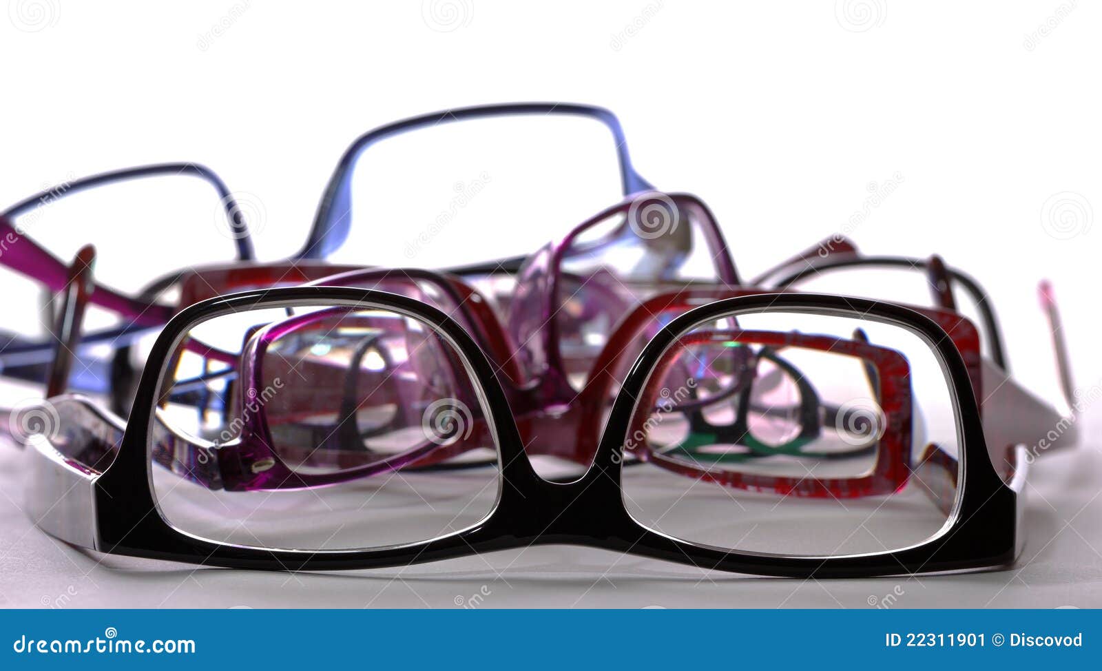 Lot Of Eyeglasses Stock Image Image Of Spectacles Multi 22311901