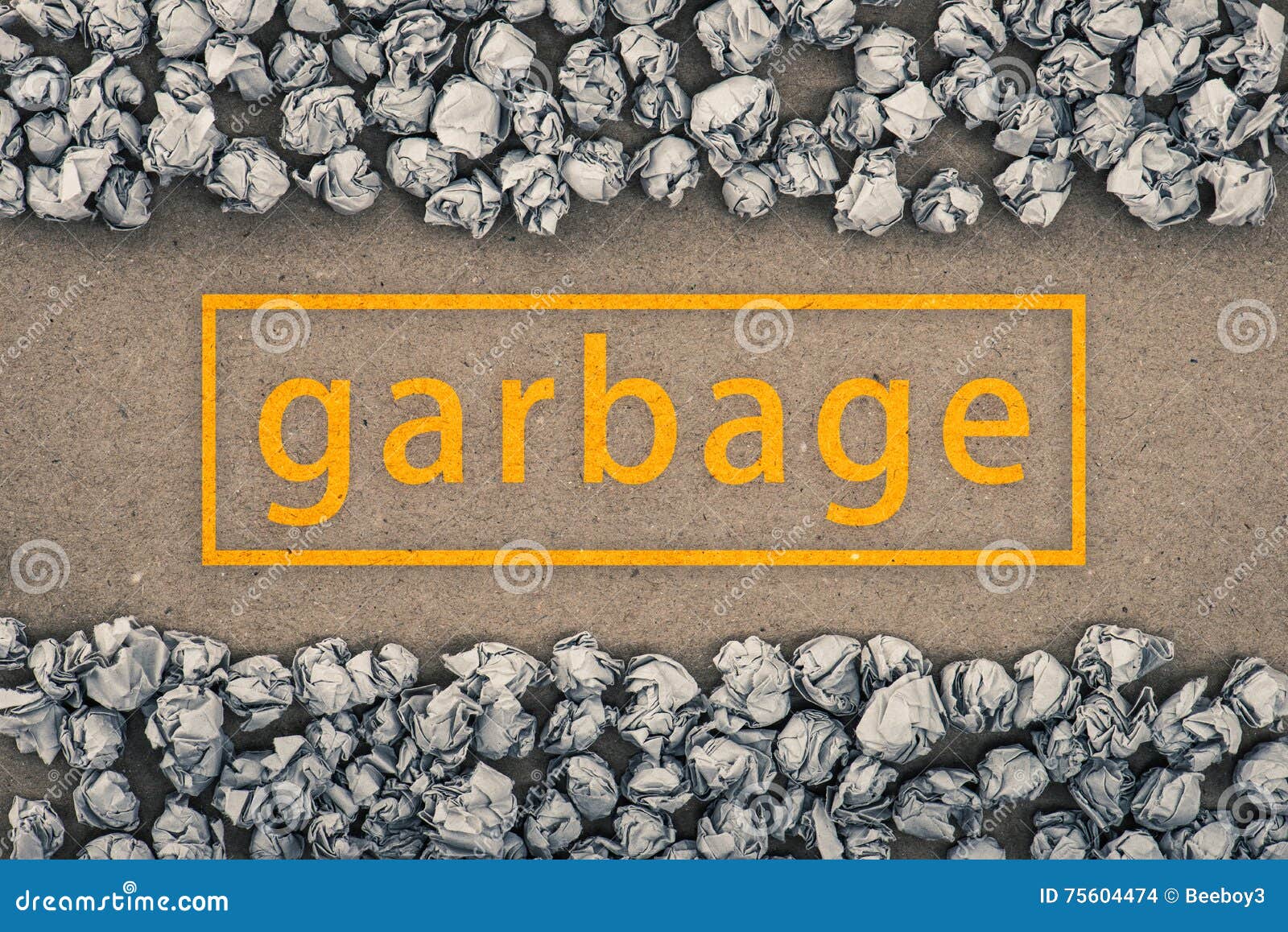 A lot of garbage stock photo. Image of illegal, large - 75604474
