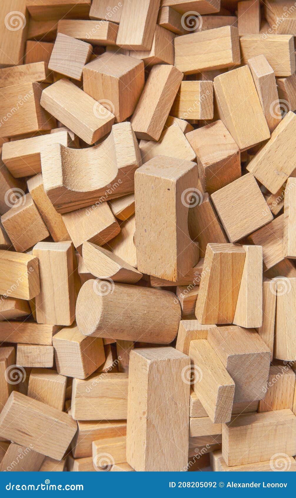 A Lot of Geometric Shapes Piled Up a Large Pile. Stock Photo - Image of ...
